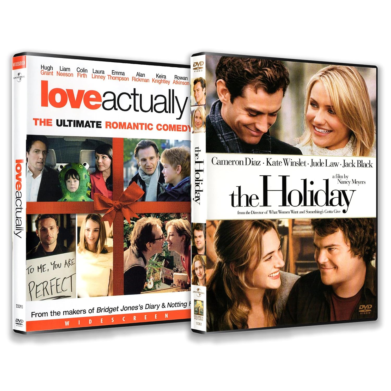 Amazon.com: "Meet Cute" Christmas 2 Film Collection: The Holiday / Love ...