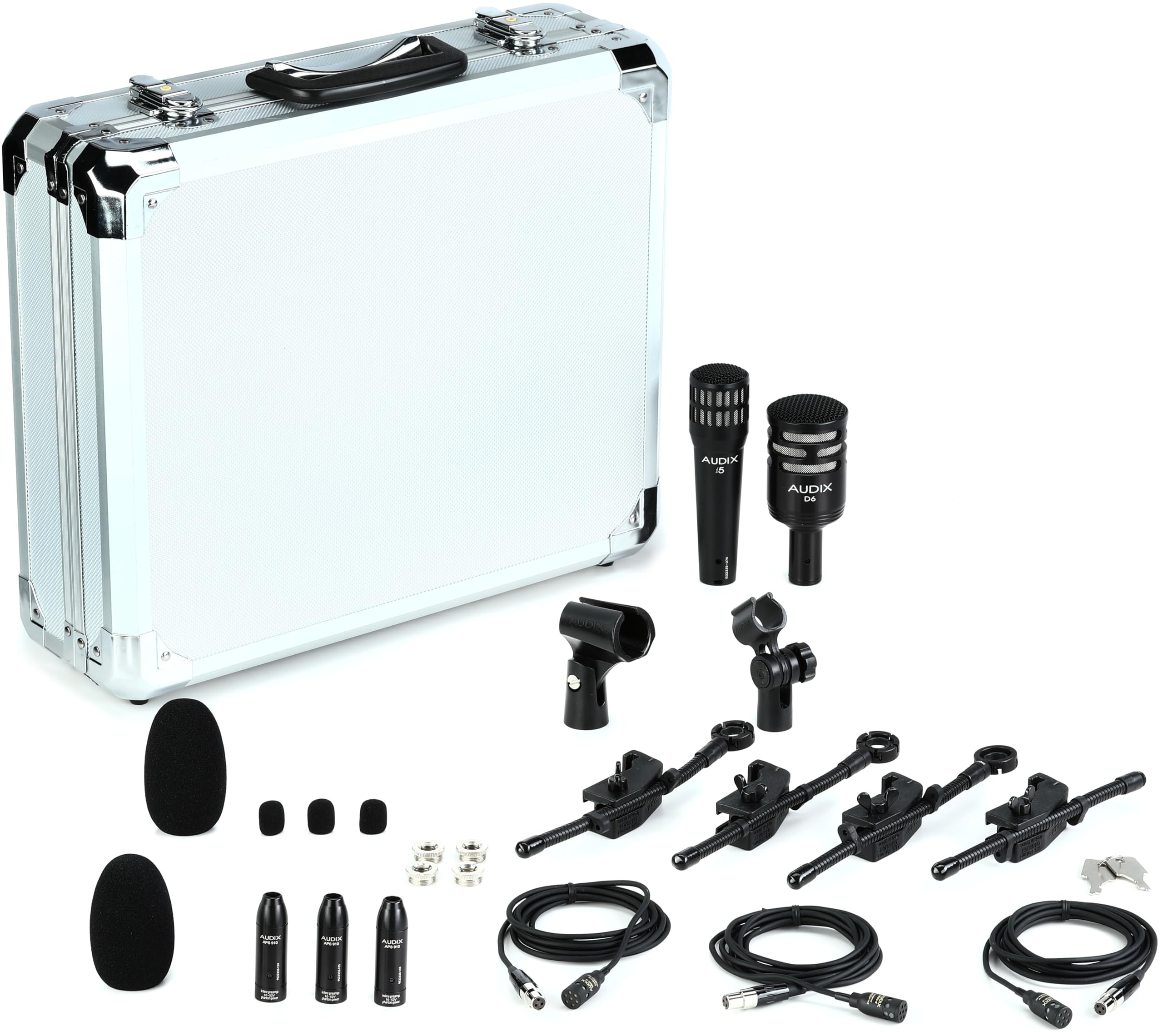Snapklik.com : Audix DP5MICRO 5-piece Drum Microphone Package