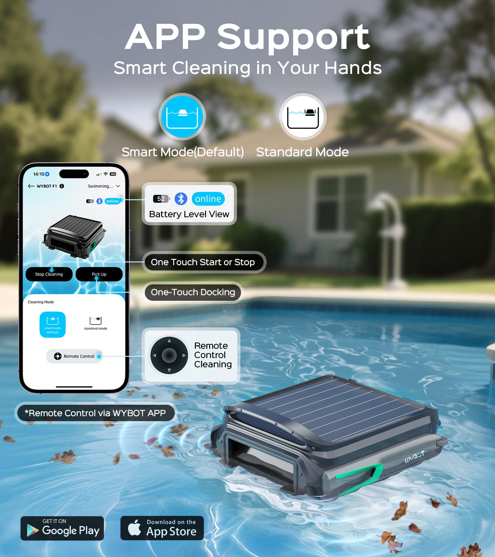 Snapklik.com : (2025 Advanced) F1 Solar Powered 24/7 Automatic Pool ...