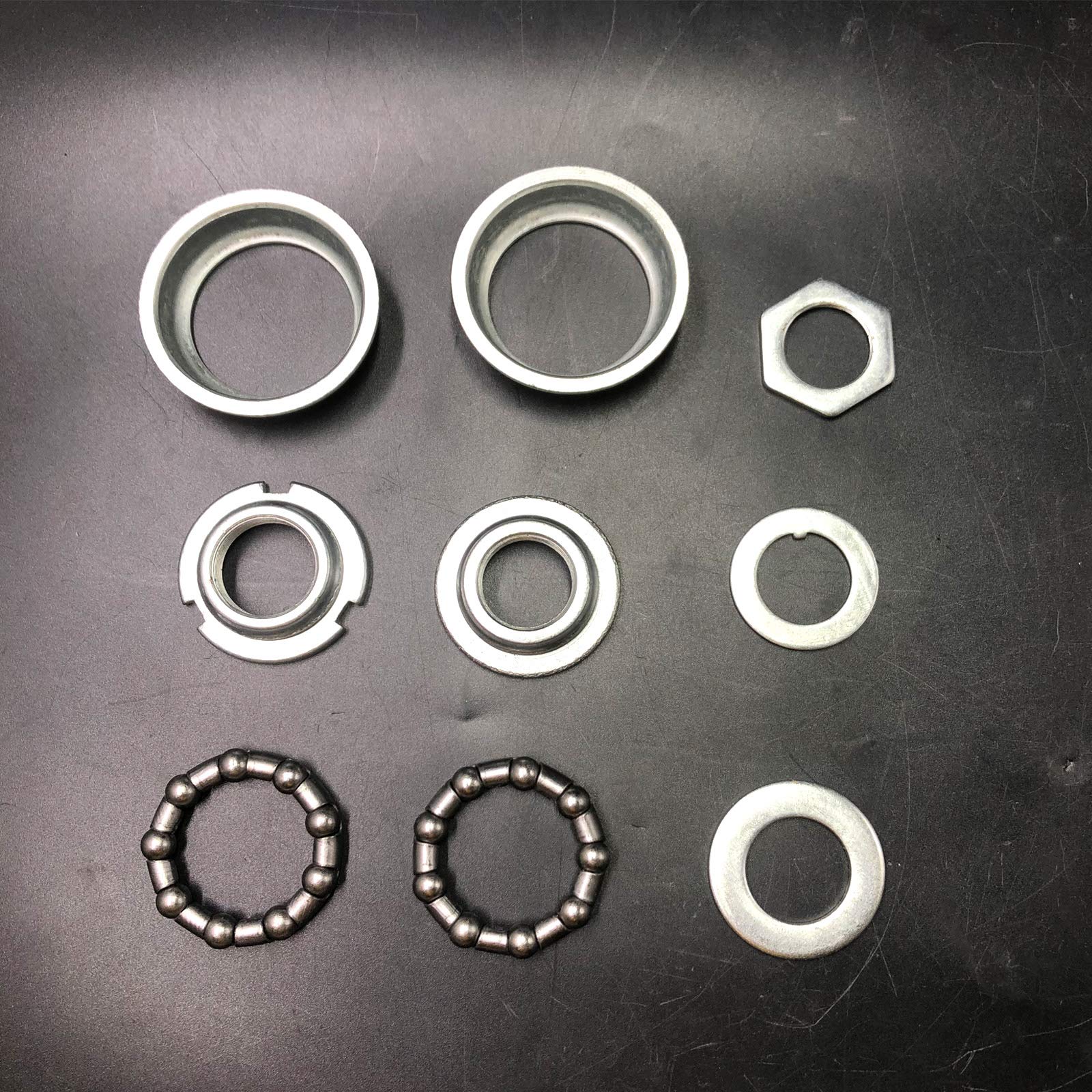 2" Cup Bottom Bracket Set,One-Piece Bottom Bracket Cup Set Bearings ...