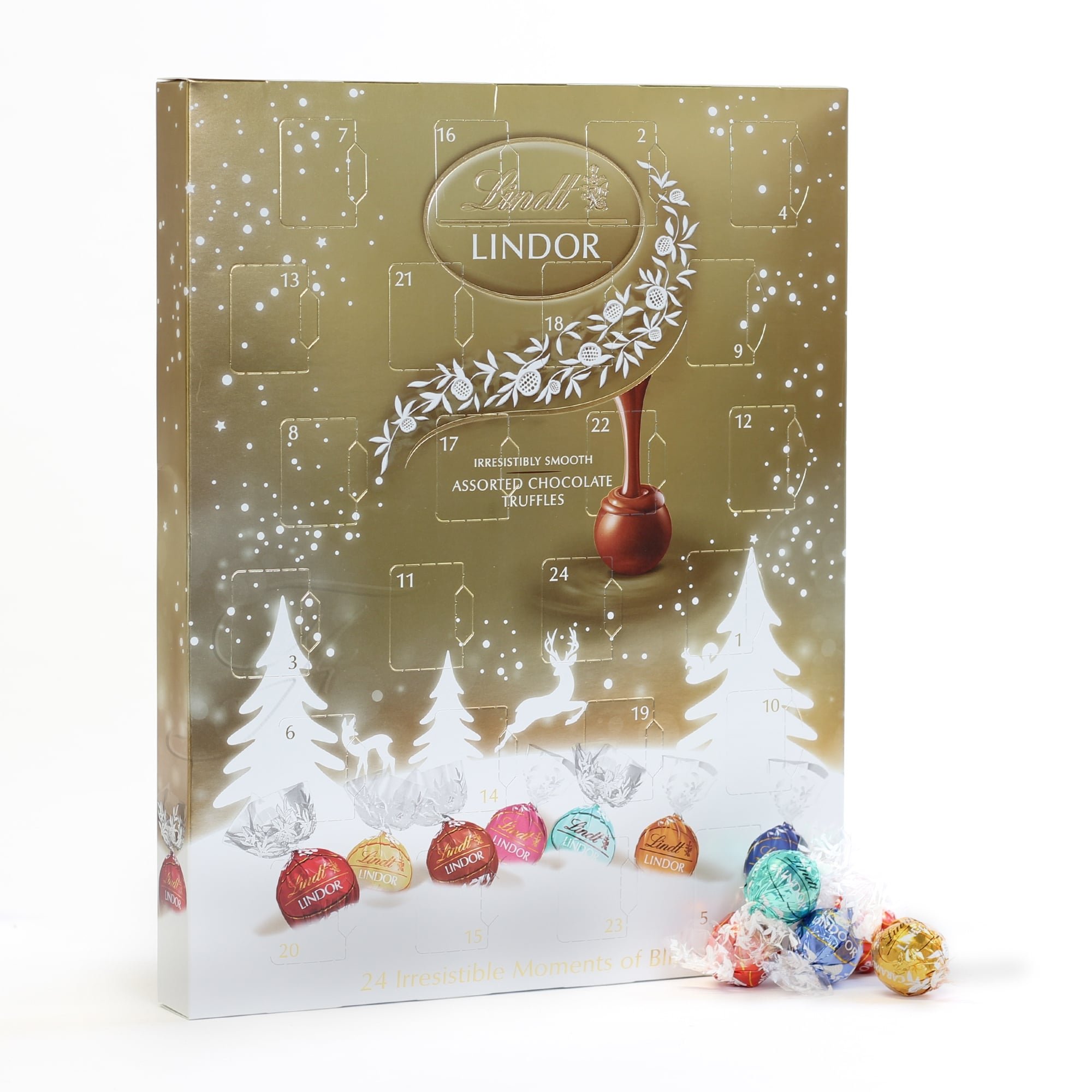 Lindt Lindor Advent Calendar With A Thank You Sticker Lindt ...