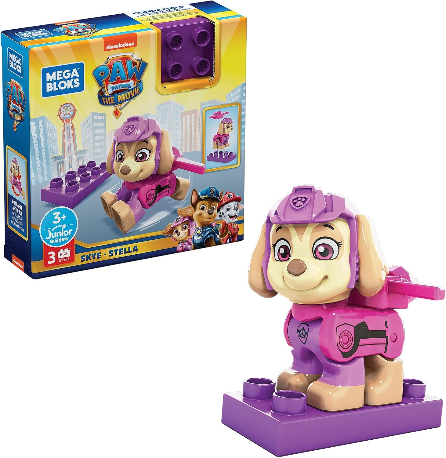 Mega Bloks 900 GYH89 EA Paw Patrol Figures Astd, Multi-Colour – BigaMart