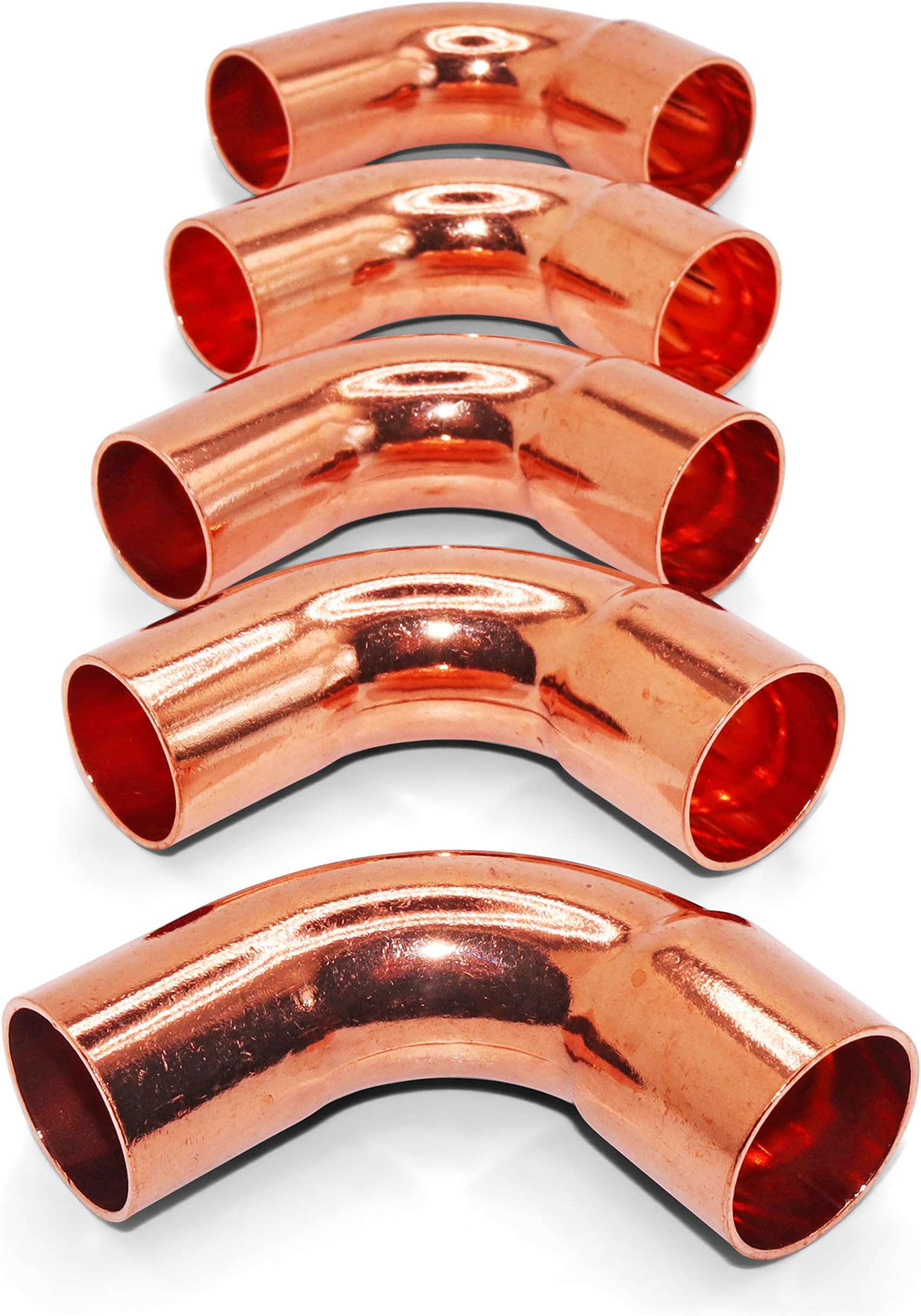 Amazon.com: Elkhart 7/8" X 3/4" OD ACR FTGxC Copper Reducer ...