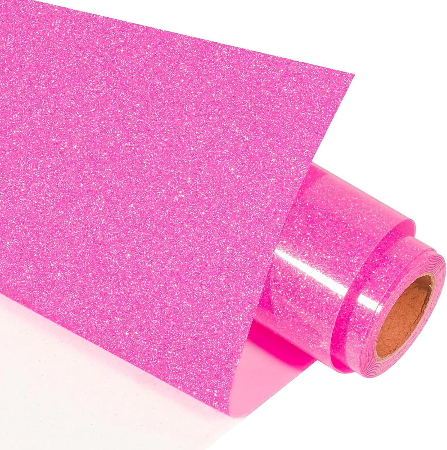 Amazon.com: VINYL FROG Glitter HTV Vinyl 10" x5ft Heat Transfer Vinyl ...