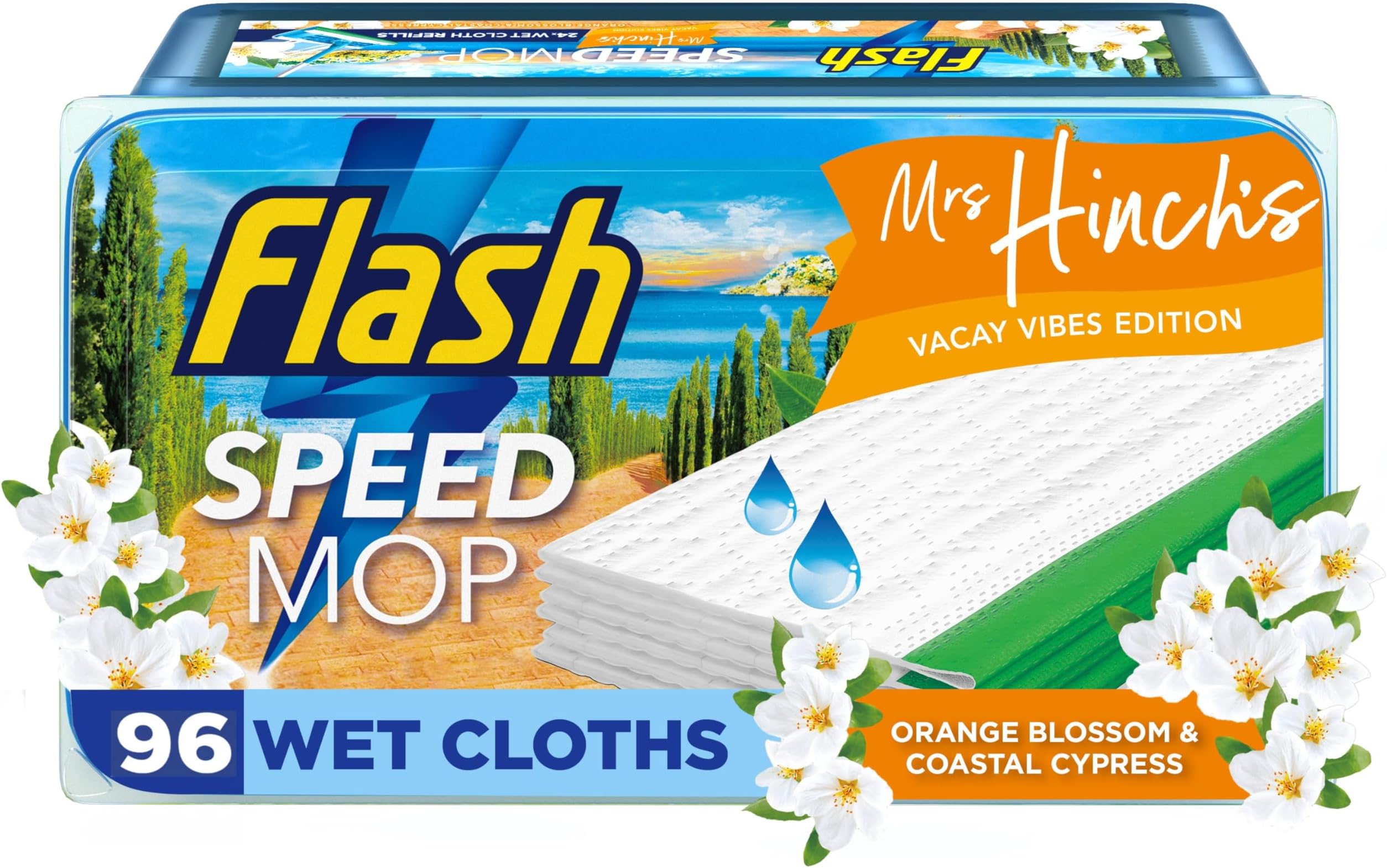 FLASH Speedmop Dry Pads Refills, Floor Cleaner, Trap and Lock Away Dust ...