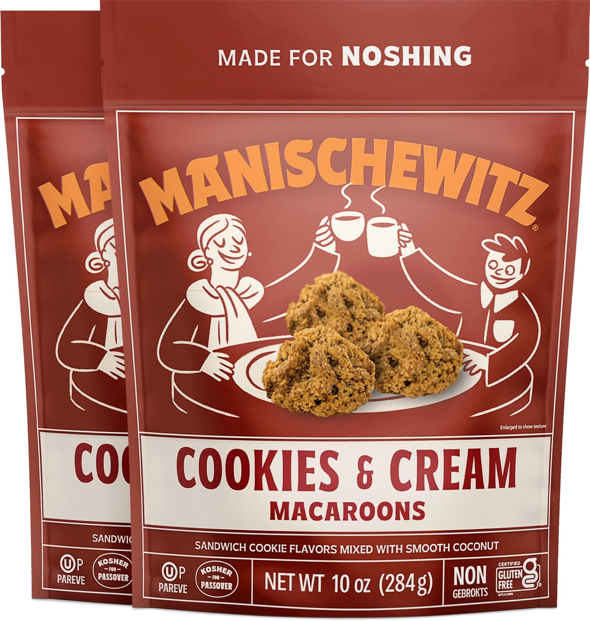Amazon.com: MANISCHEWITZ Chocolate Macaroons, 10 OZ : Grocery & Gourmet ...