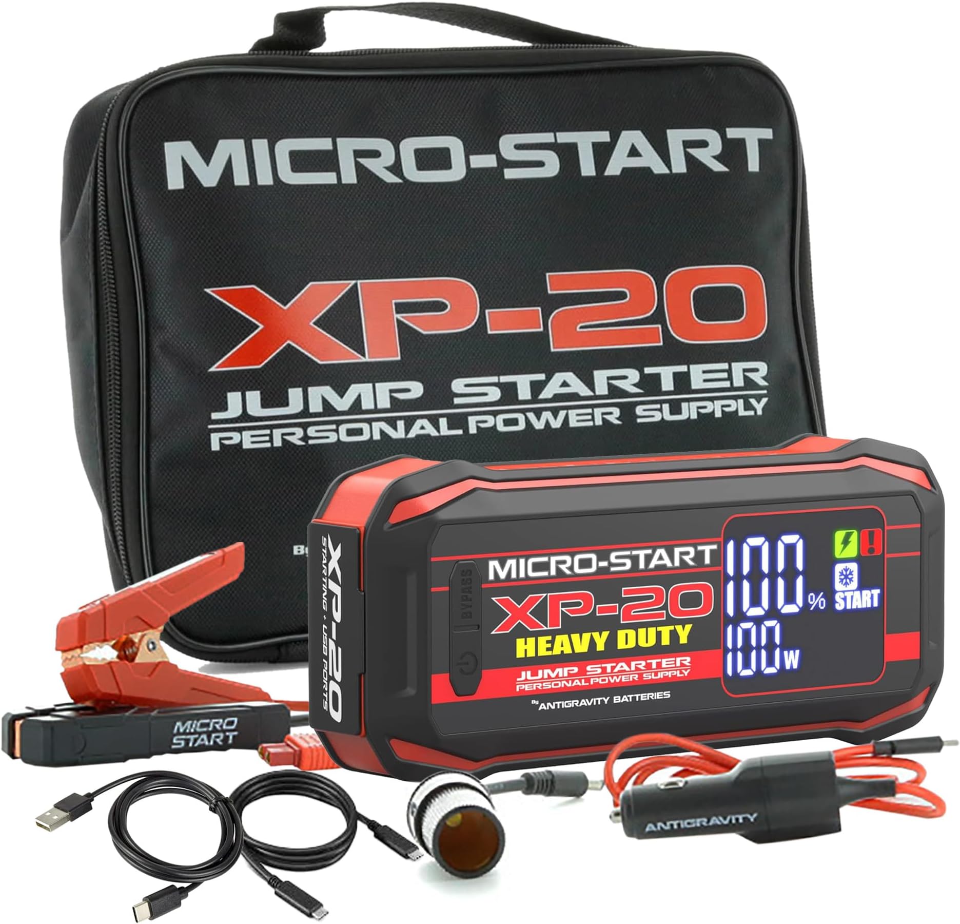 Amazon.com: 10000A Car Jump Starter with 400W Inverter,FlyAuto 155WH ...