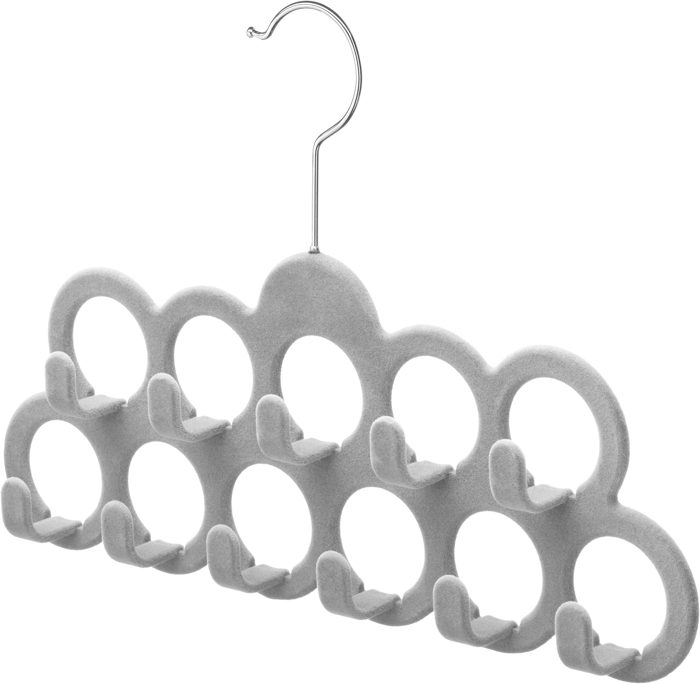 Amazon.com: Uinicor Scarf Hanger 2 Pack 24 Storages,Purse Hanger with ...
