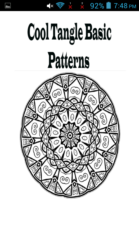 Cool Tangle Basic Patterns - App on Amazon Appstore
