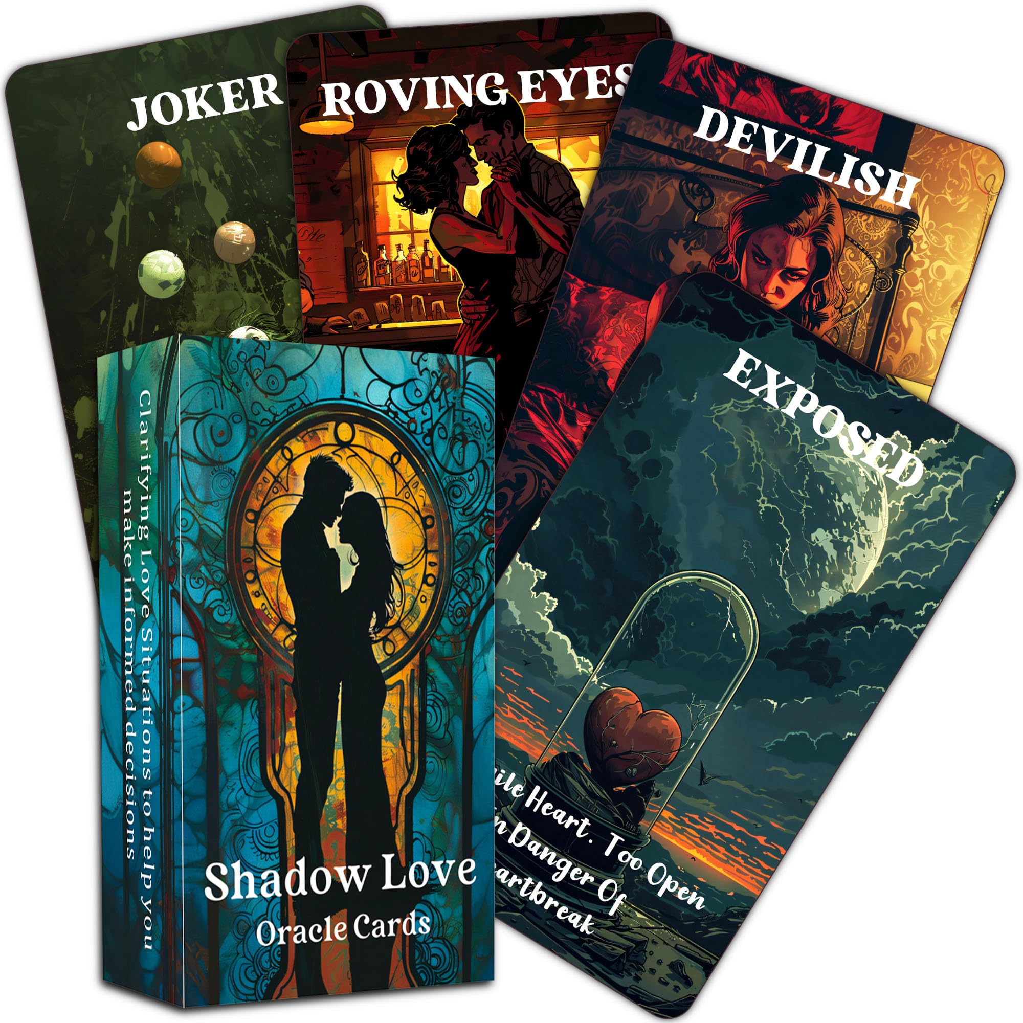 Snapklik.com : Shadow Love Oracle Deck, Love Relationships Oracle Cards ...