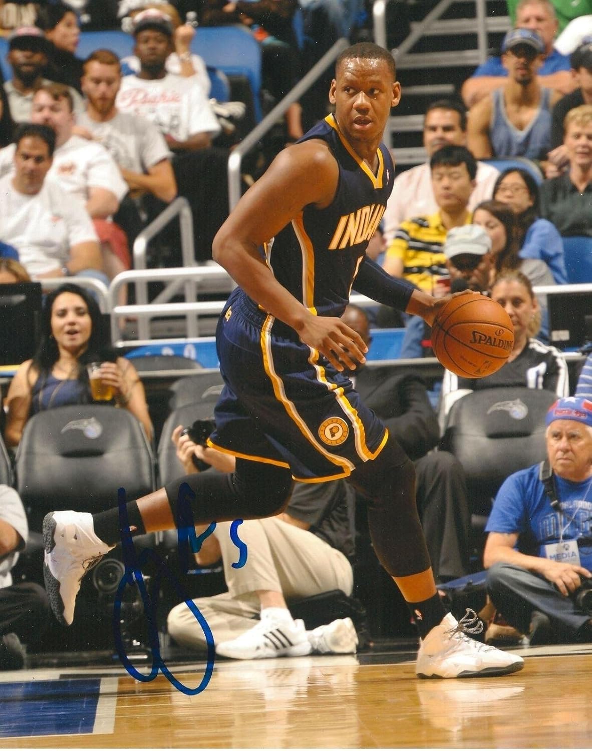 LAVOY ALLEN signed INDIANA PACERS 8X10 PHOTO COA - Autographed NBA ...