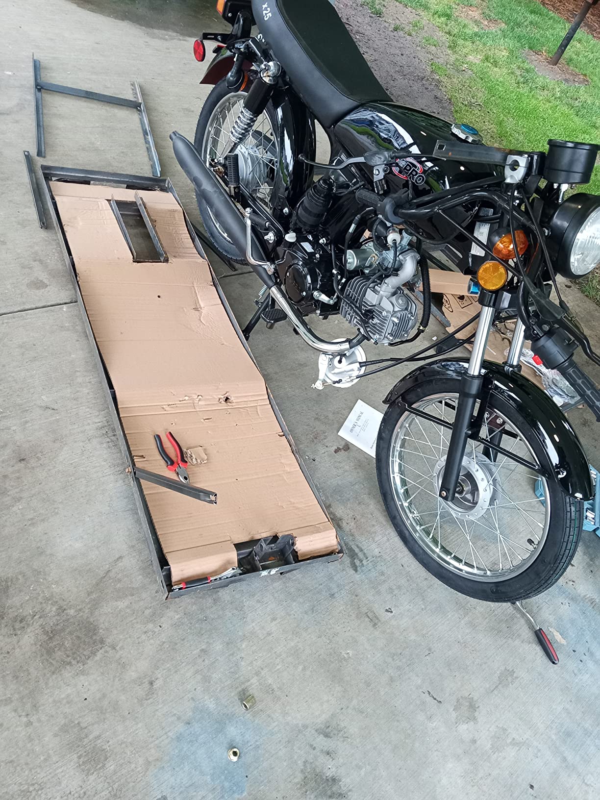 $81/mo - Finance X-PRO X25 125cc Cafe Cruiser Racer Gas Bike Bicycle ...