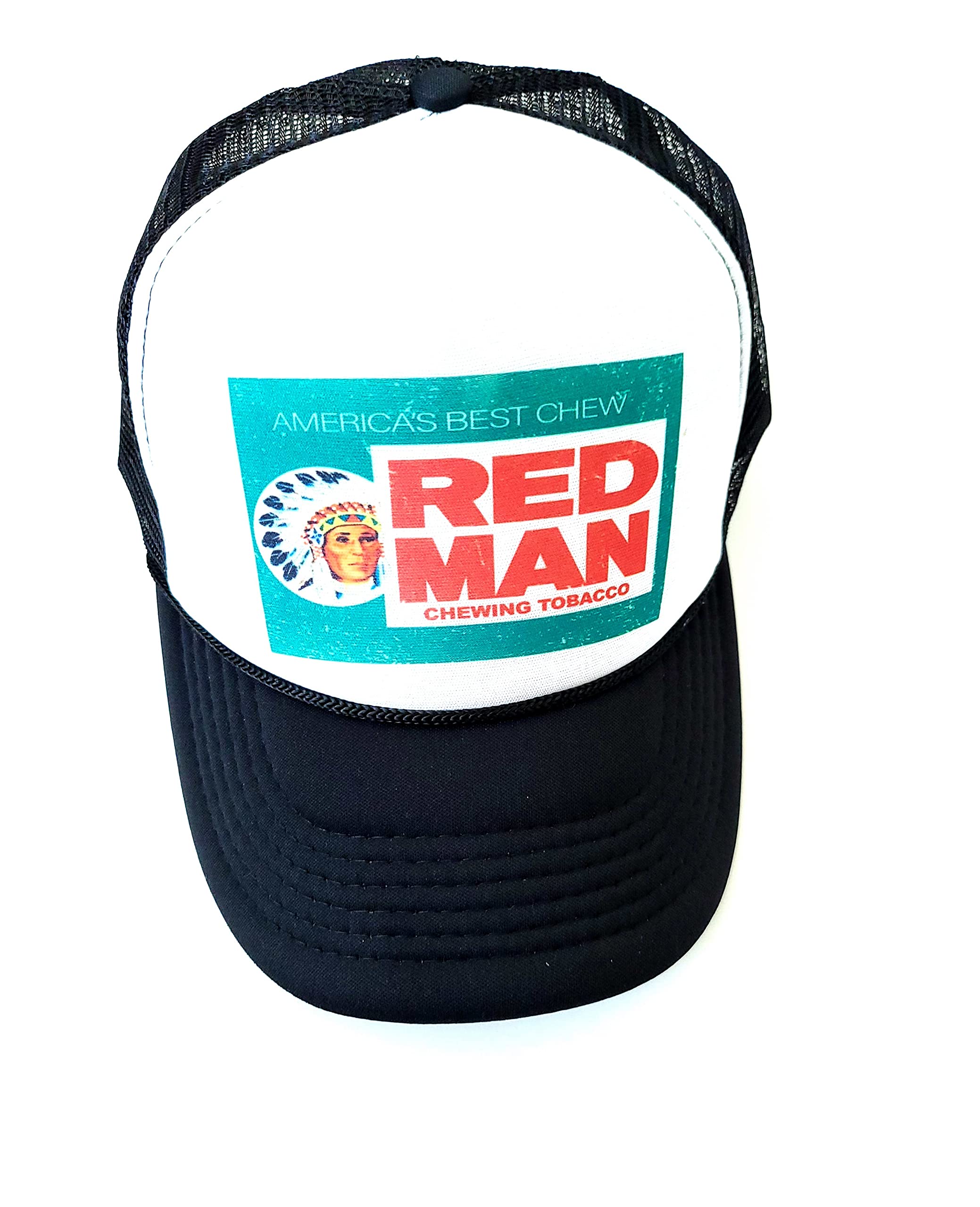 Buy Red Man Chewing Tobacco Vintage Style Trucker Hat Redman Retro ...
