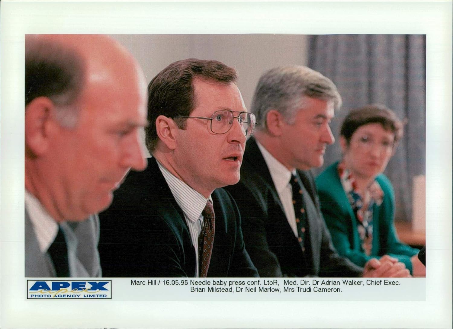 Amazon.com: Vintage photo of Brian Milstead with Dr. Adrian Walker and ...