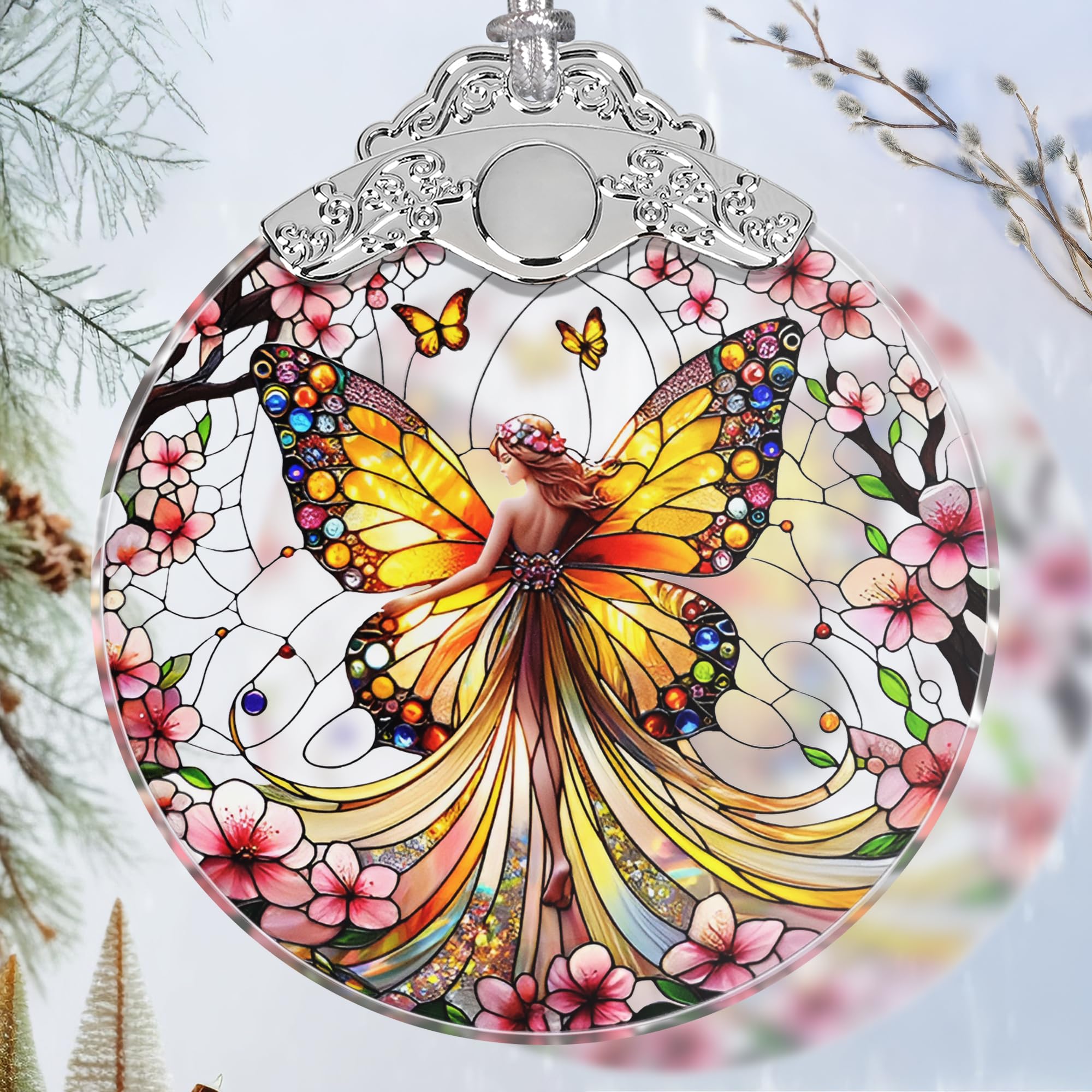 Suncatcher Stained Glass Christmas Patterns Nativity Scene Feliz