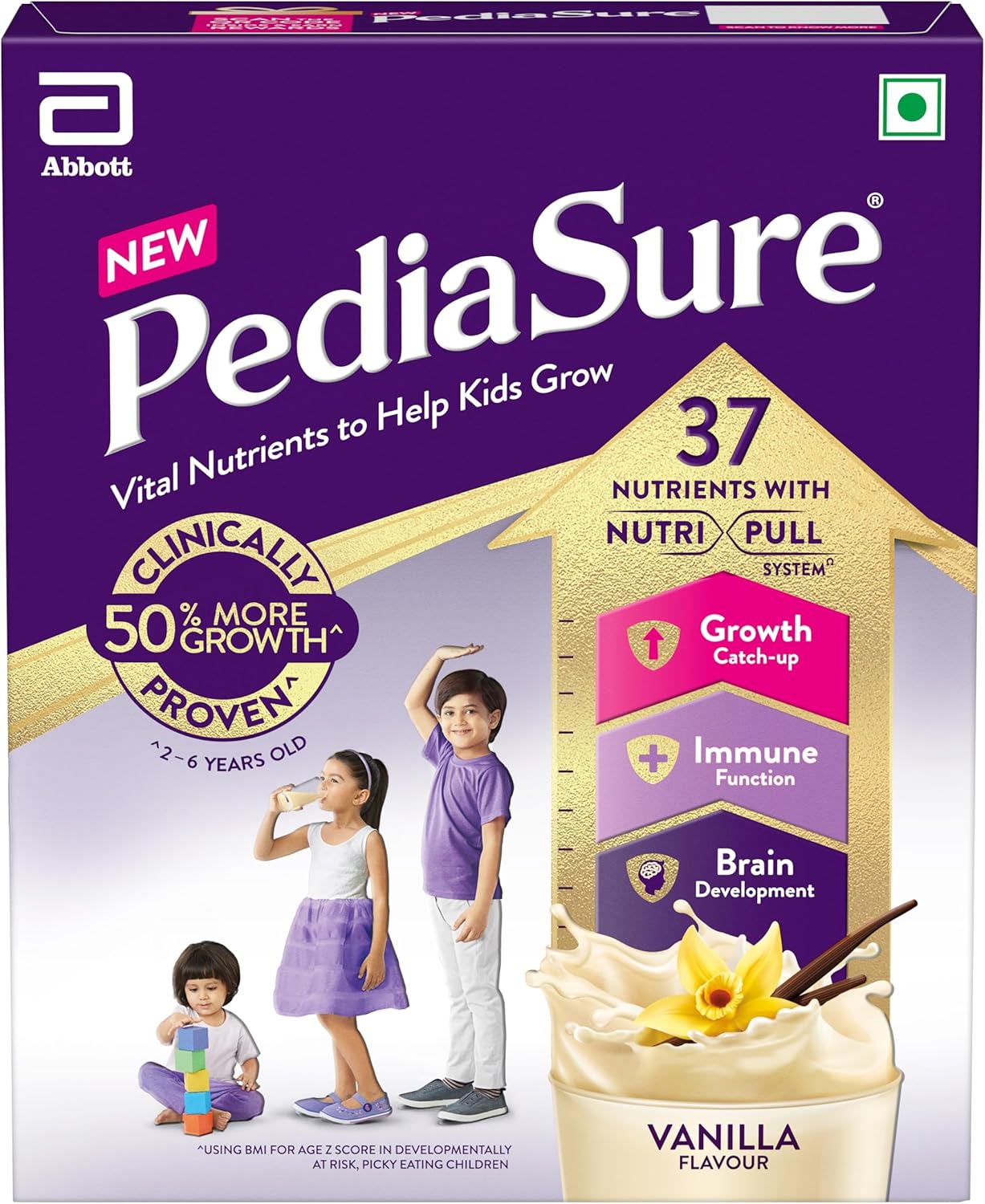 Pediasure Abbott Vanilla Refill Pack 750gm : Amazon.sg: Grocery