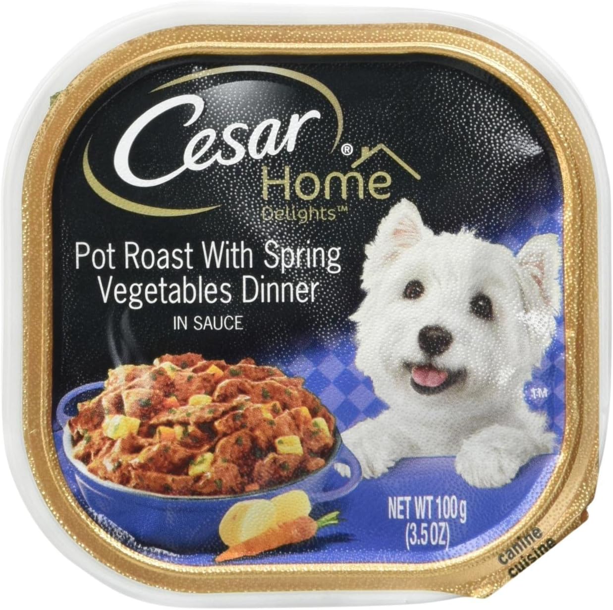 Cesar Home Delight Roast 24 Count, 3.5 Oz: Pet Supplies: Amazon.com