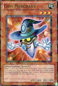 Amazon.com: Yu-Gi-Oh! - Gem-Merchant (DT05-EN021) - Duel Terminal 5-1st Edition - Common : Toys ...