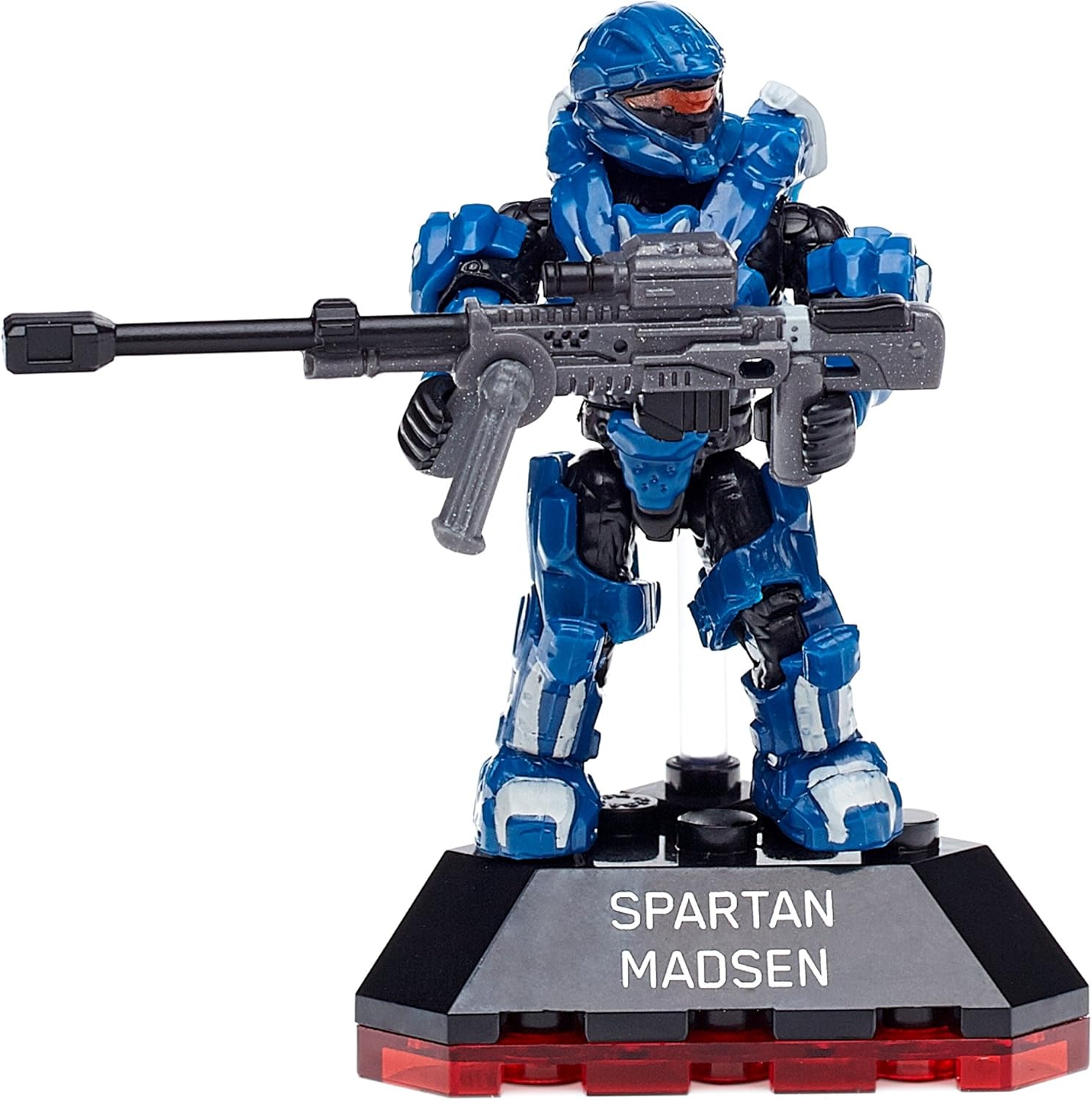 Amazon.com: Mega Construx Halo Spartan Madsen Micro Action Figure ...