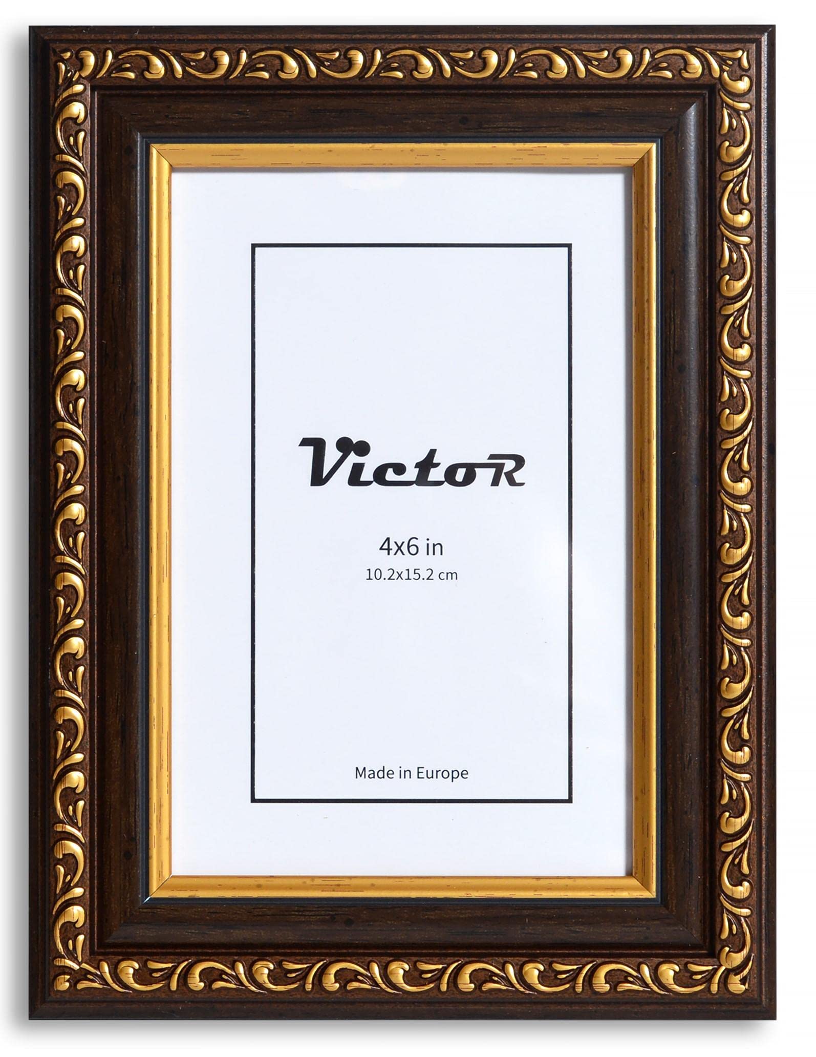 Amazon.com - VictoR picture frame Chagall 4x6 black gold frame, vintage ...