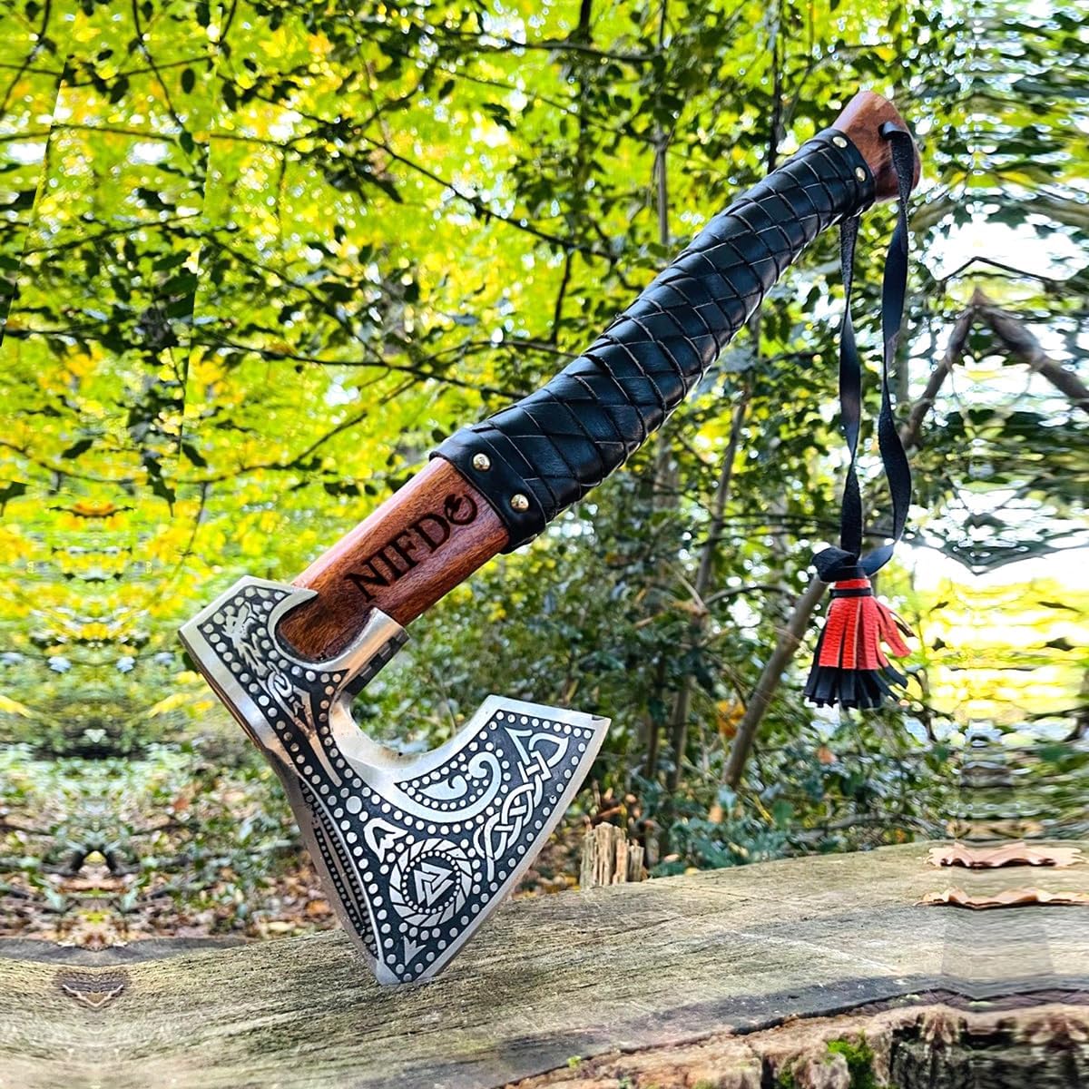 Amazon.com : Handmade Viking Axe Hatchet Throwing Axes Chopper Axes ...