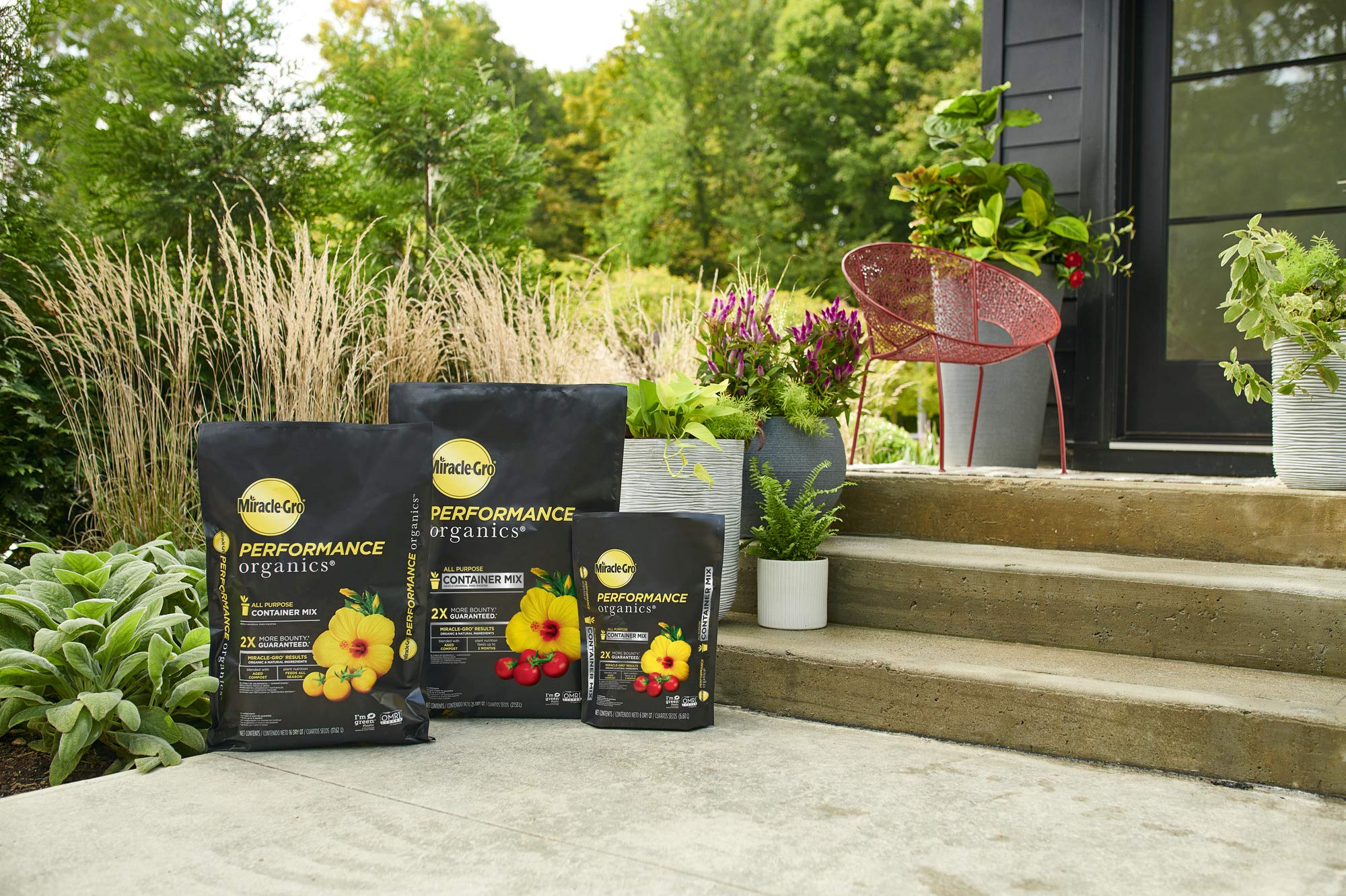 Miracle-Gro Performance Organics All Purpose Container Mix, 6 qt ...