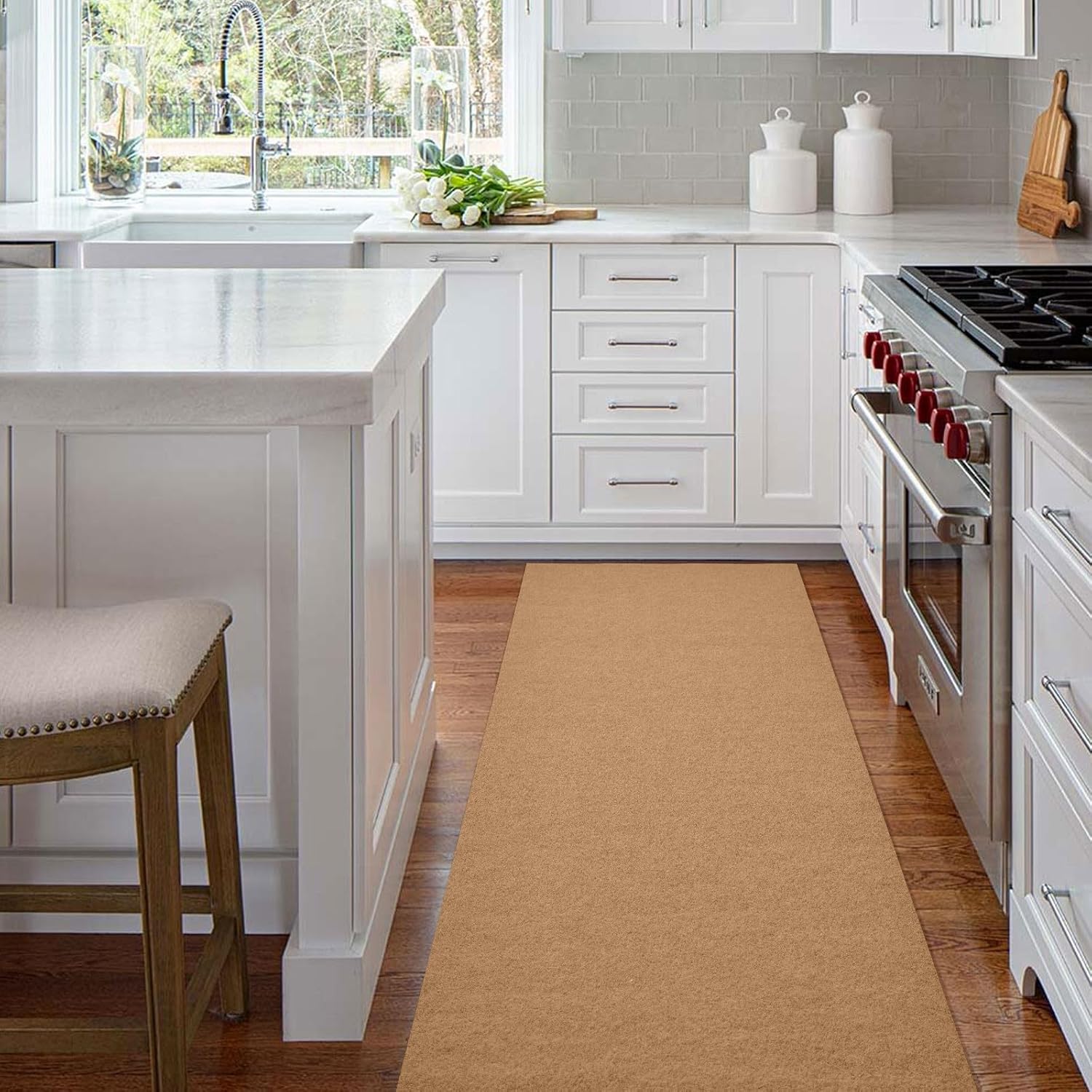 Amazon.com: Aminana 2ft x 6ft Custom Sizes Runner Rug Indoor Outdoor ...