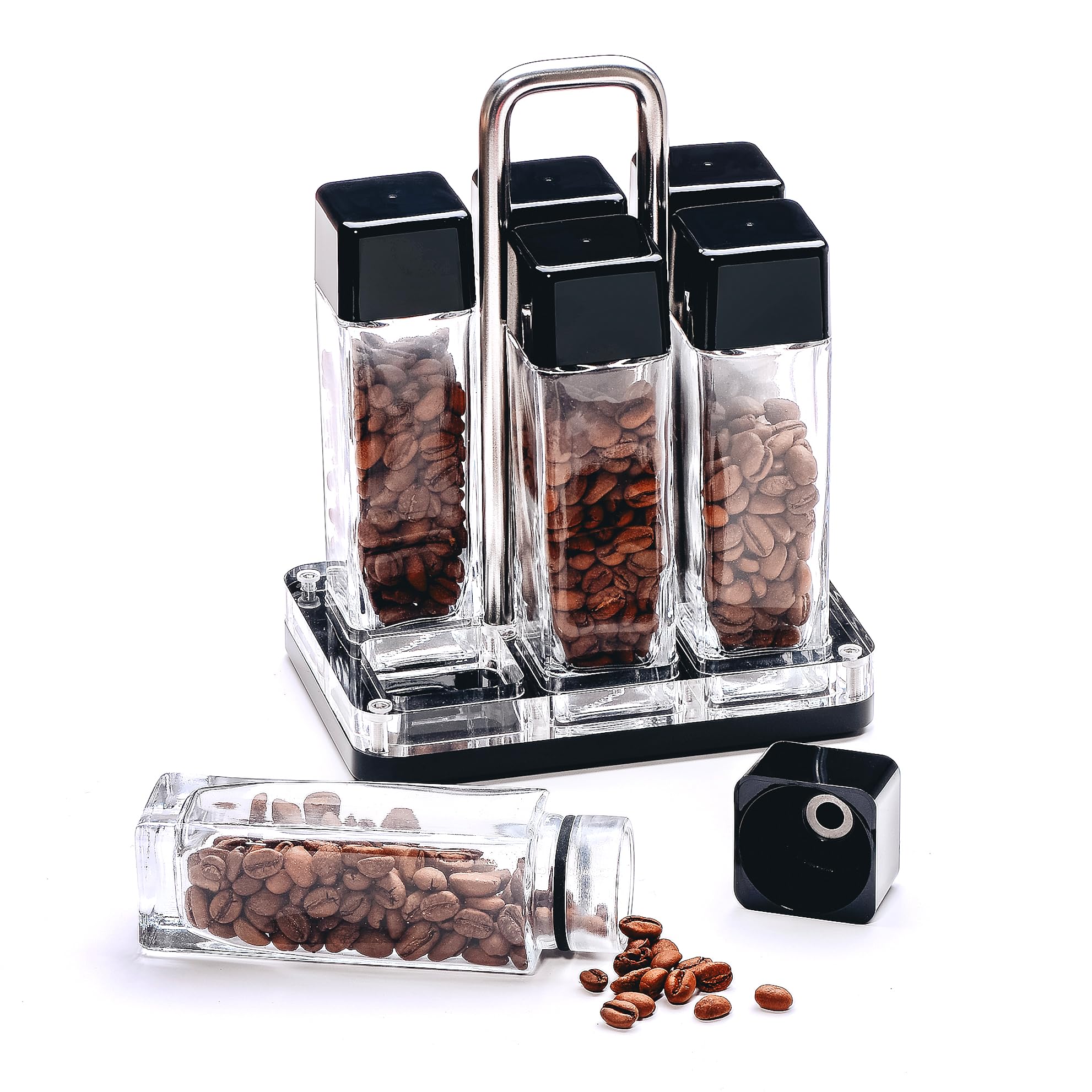 Amazon.com: Normcore 6 Tubes Single Dose Espresso Bean Cellars, Coffee ...
