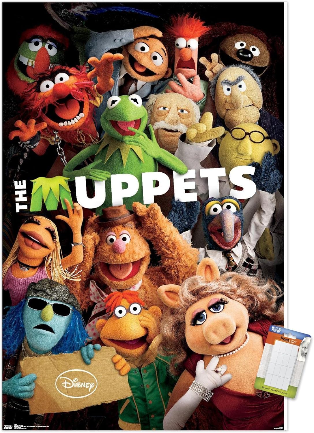 Amazon.com: Trends International Disney The Muppets - One Sheet Wall ...