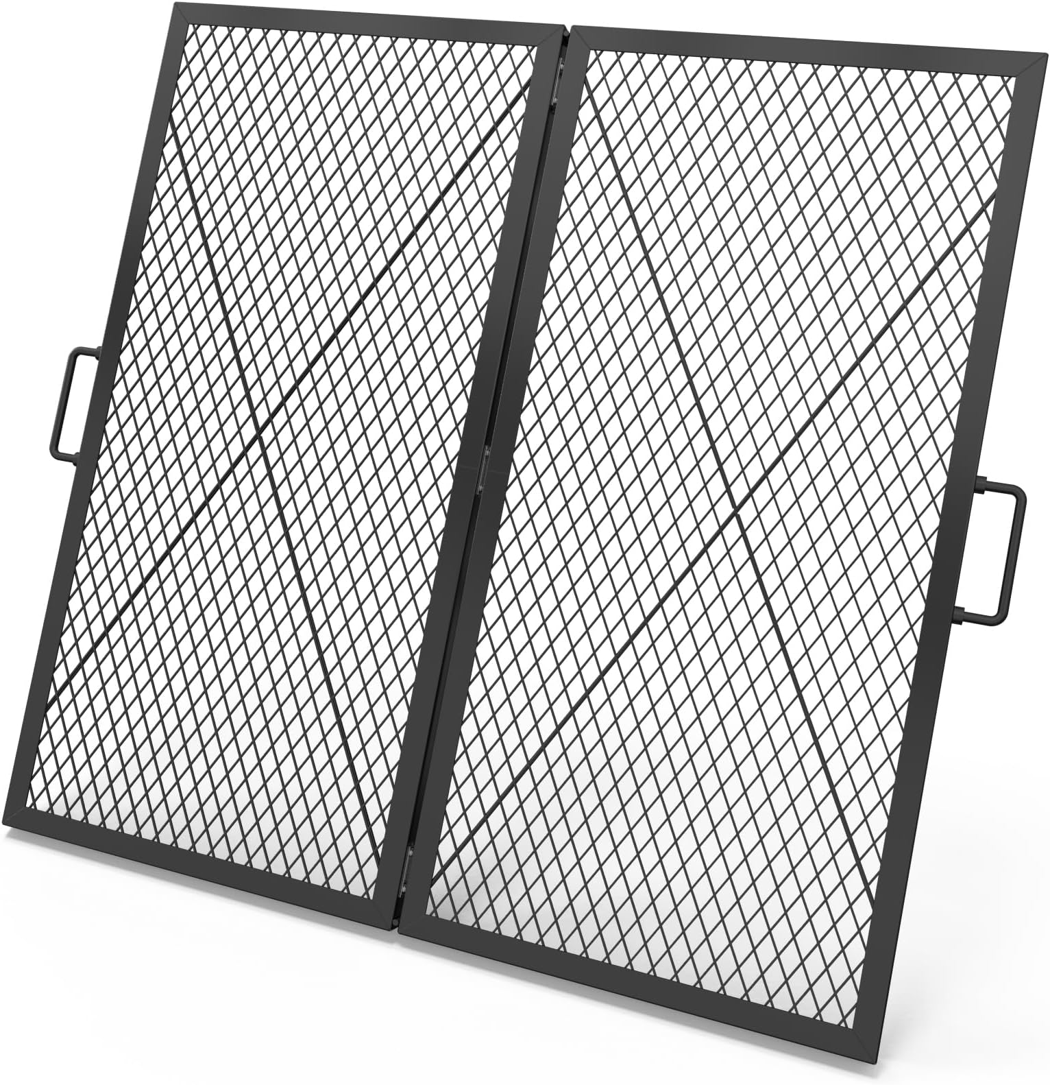 Amazon.com : Onlyfire Foldable X-Marks Fire Pit Cooking Grate, Outdoor ...