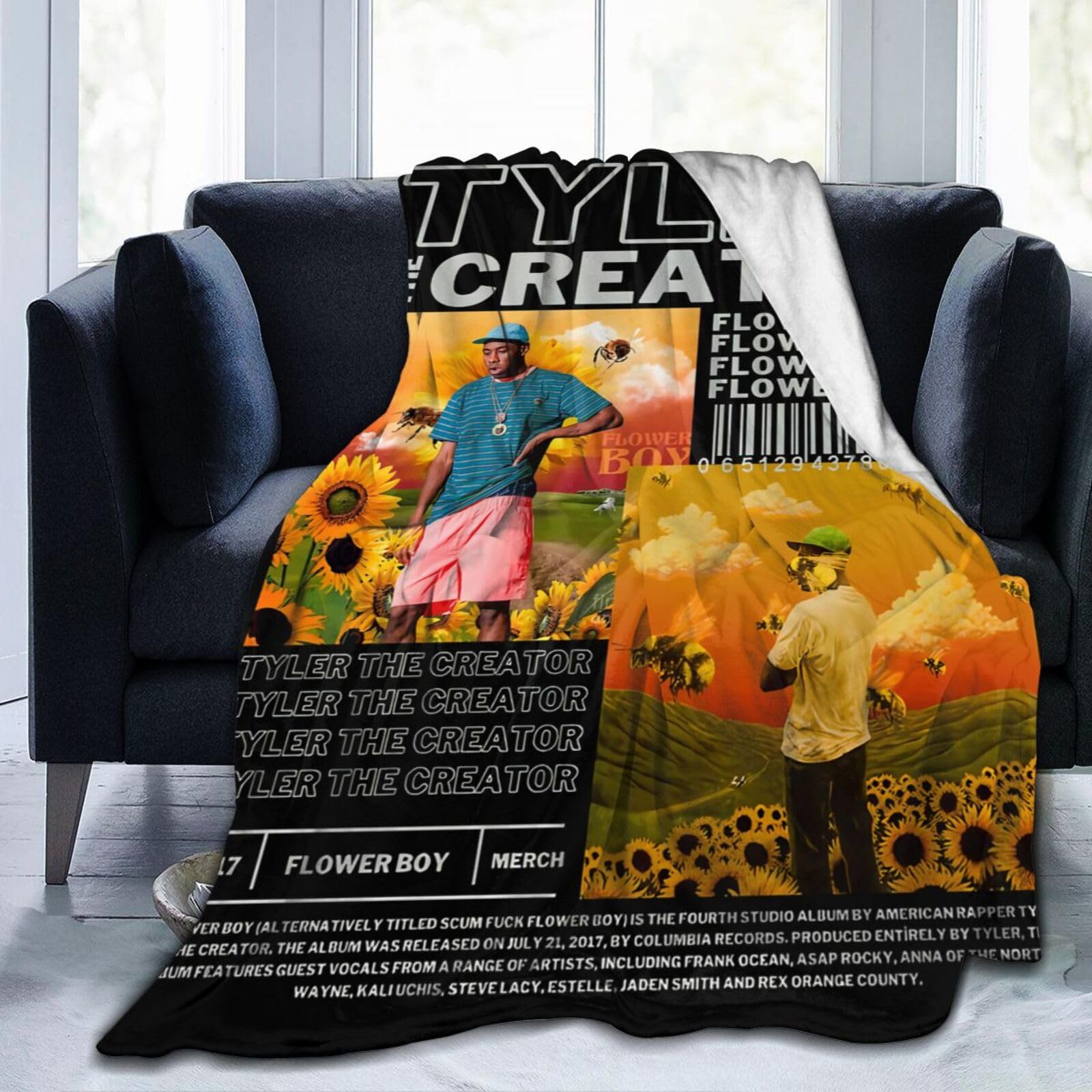 Amazon.com: Tyler Rapper Singer The Creator Ultra Soft Micro Fleece ...