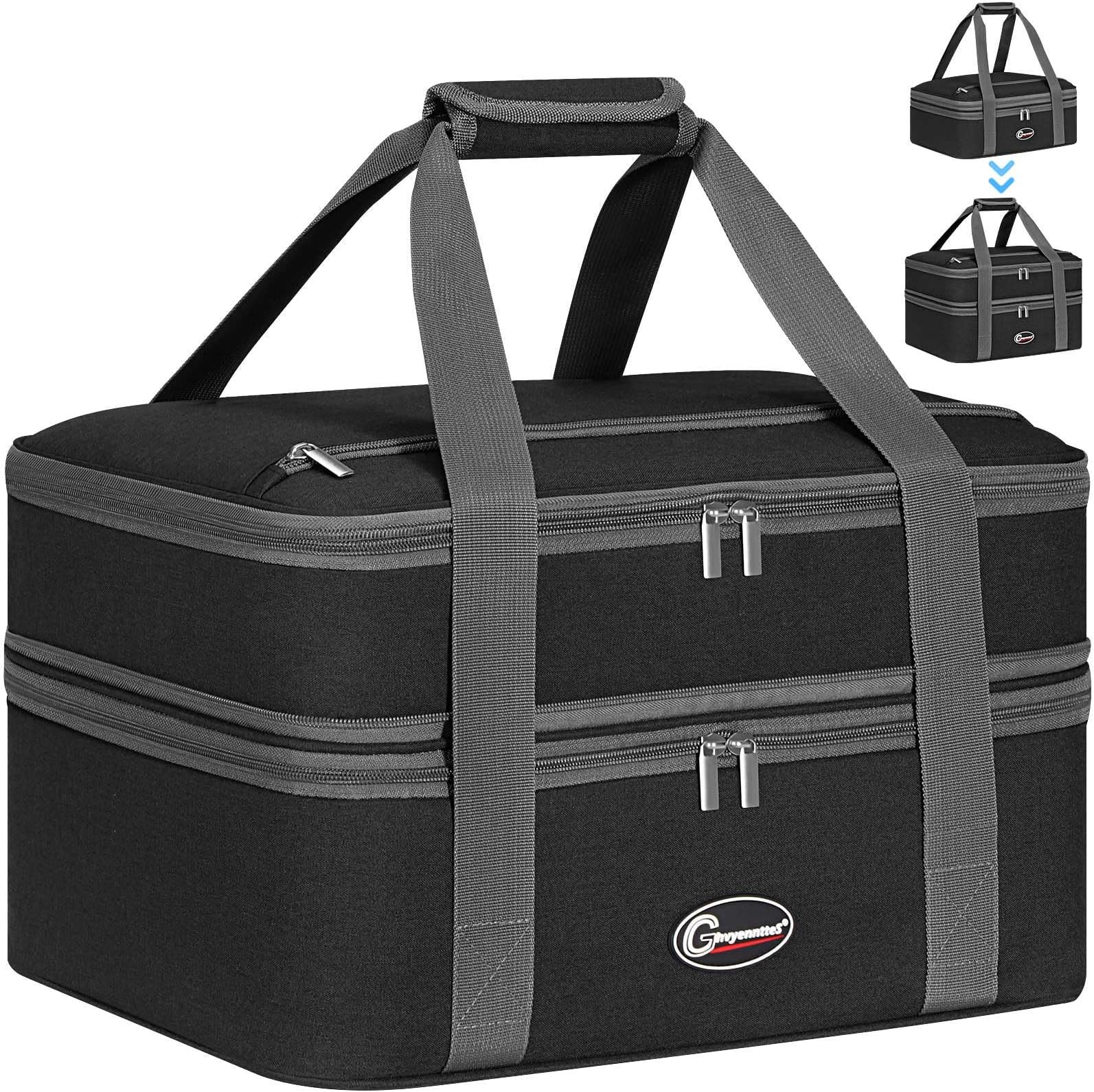 Amazon.com: Trunab Casserole Carrier for Hot or Cold Food Insulated ...