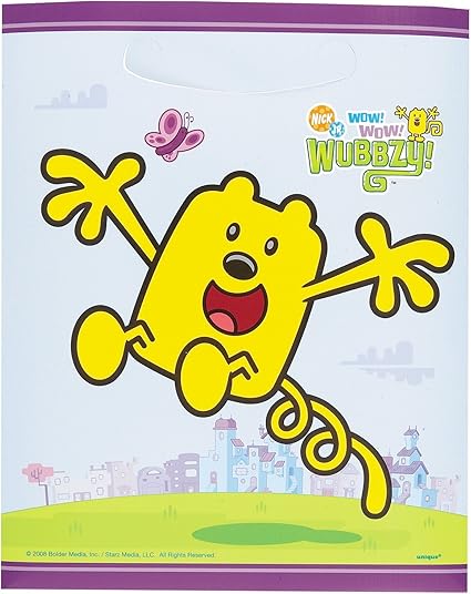 Amazon.com: Wow! Wow! Wubbzy! Treat Bags (8 count) : Health & Household
