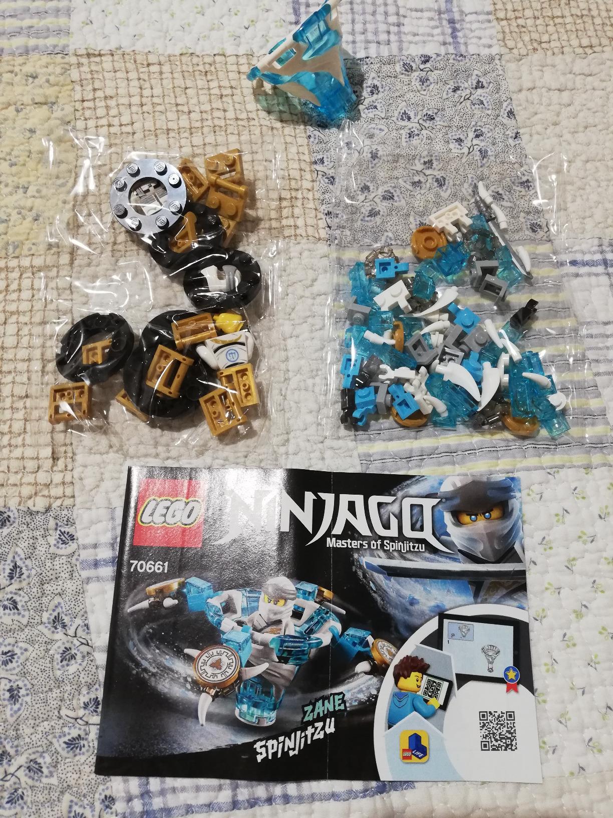 LEGO 70661 Ninjago Zane Spinjitzu : LEGO: Amazon.it: Giochi e giocattoli