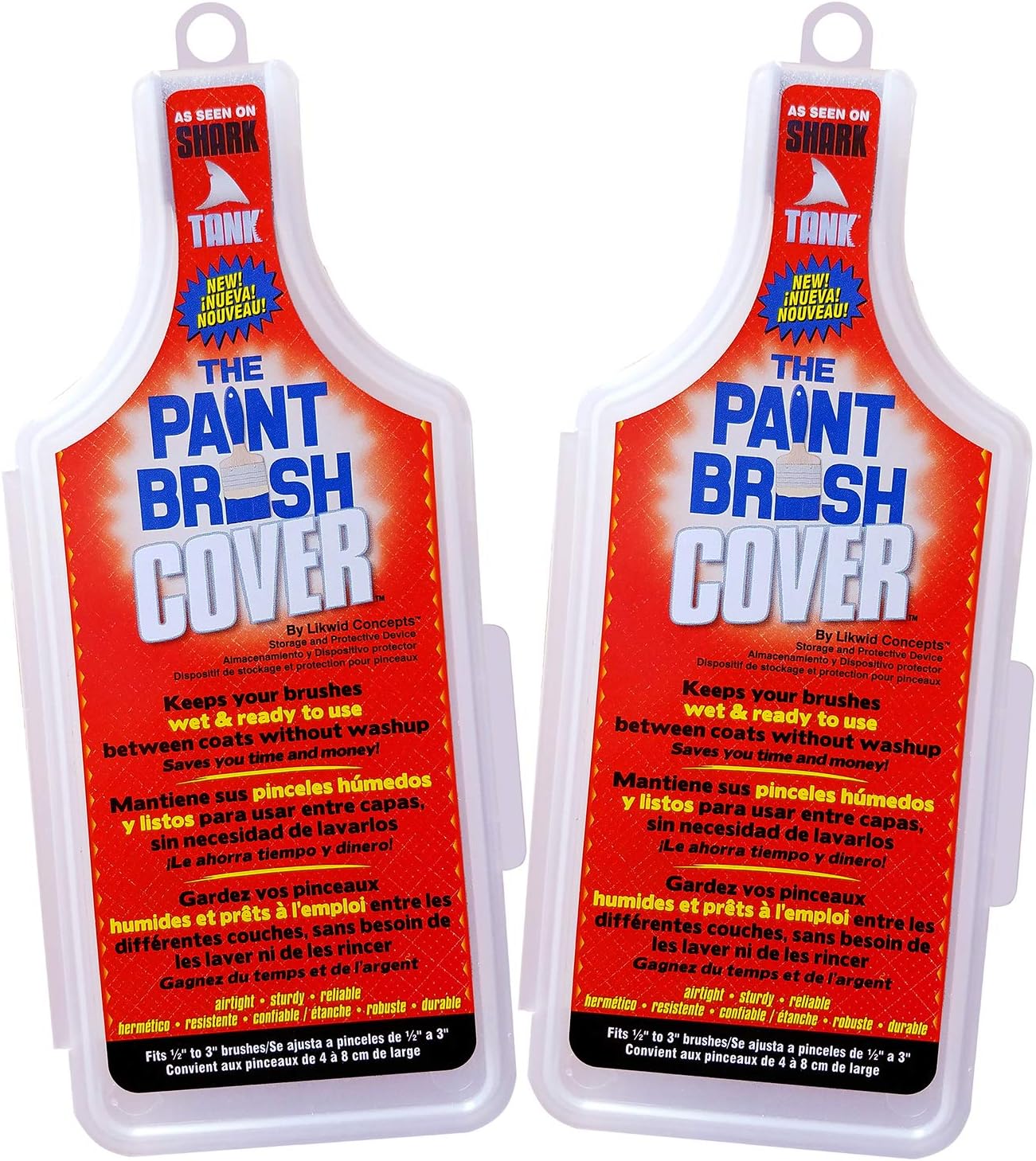 Amazon.com: The Paint Brush Cover, Red, Set of 2 : Tools & Home Improvement