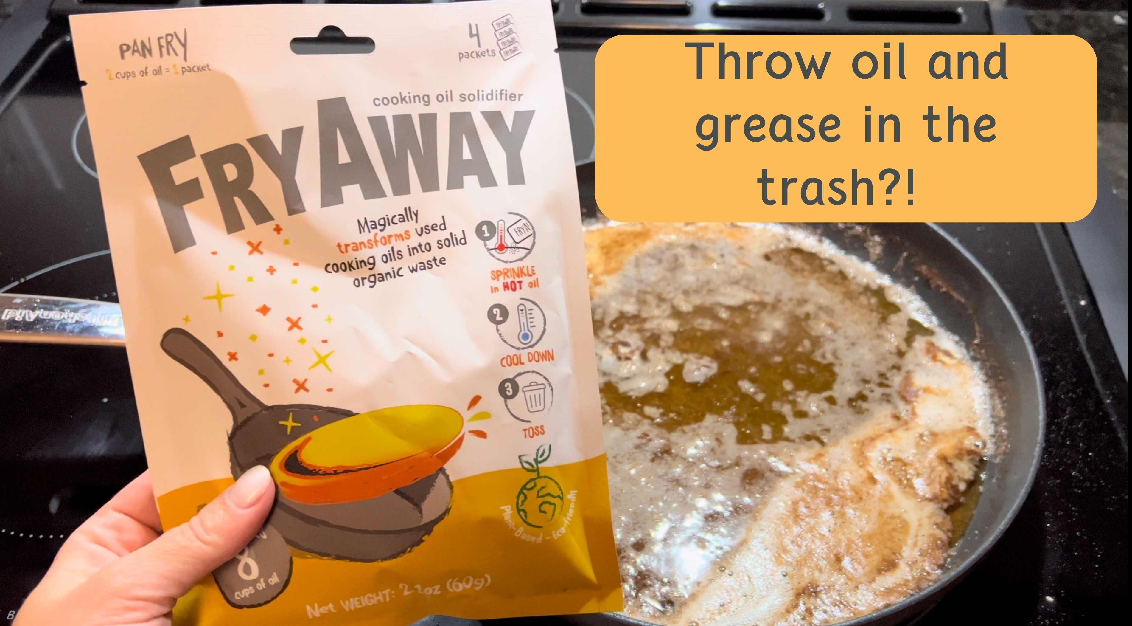 Watch Fry Away - Solidify Cooking Oil on Amazon Live