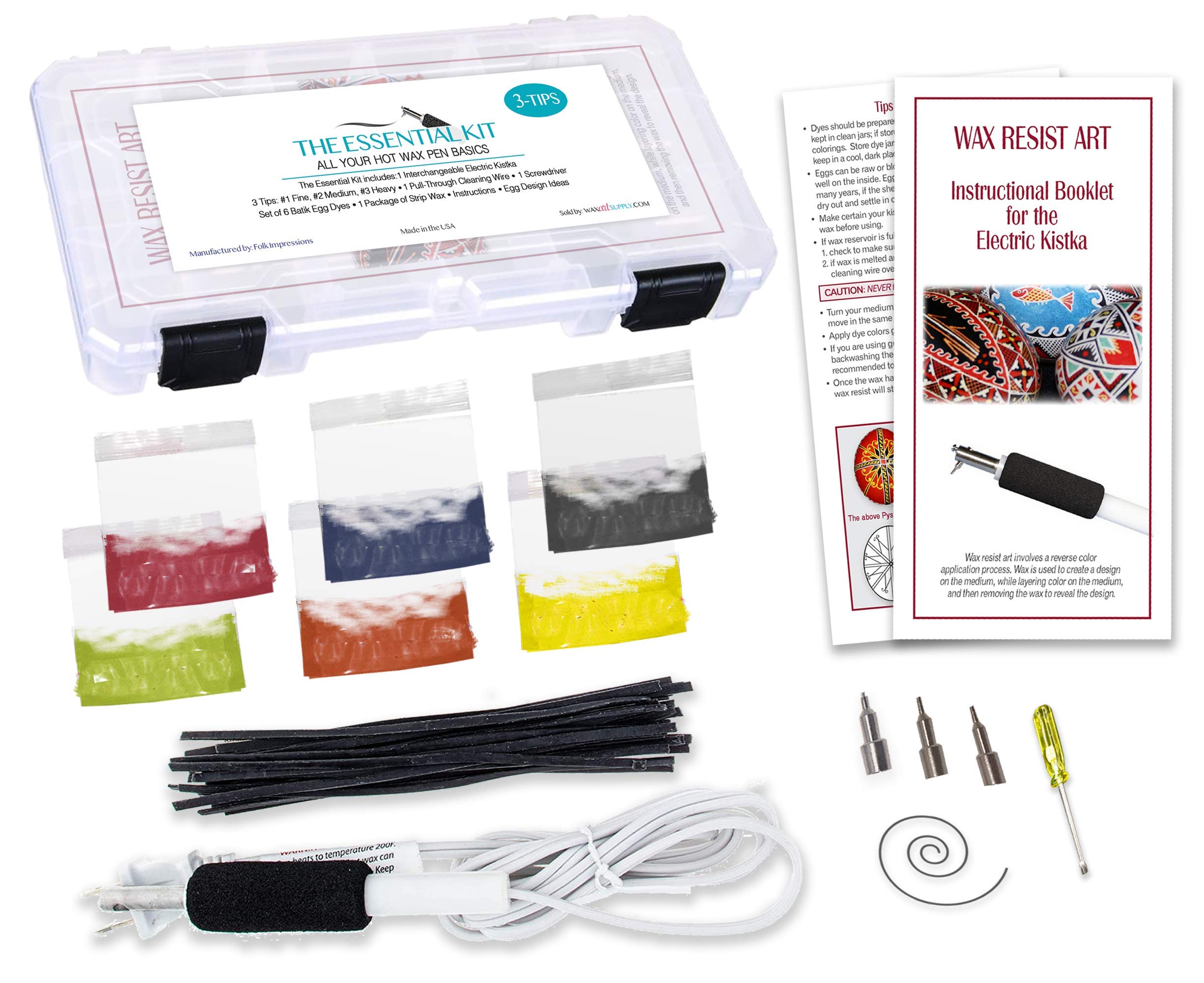 Buy 110 Volt Electric Kistka Essential Kit with 1 Interchangeable ...
