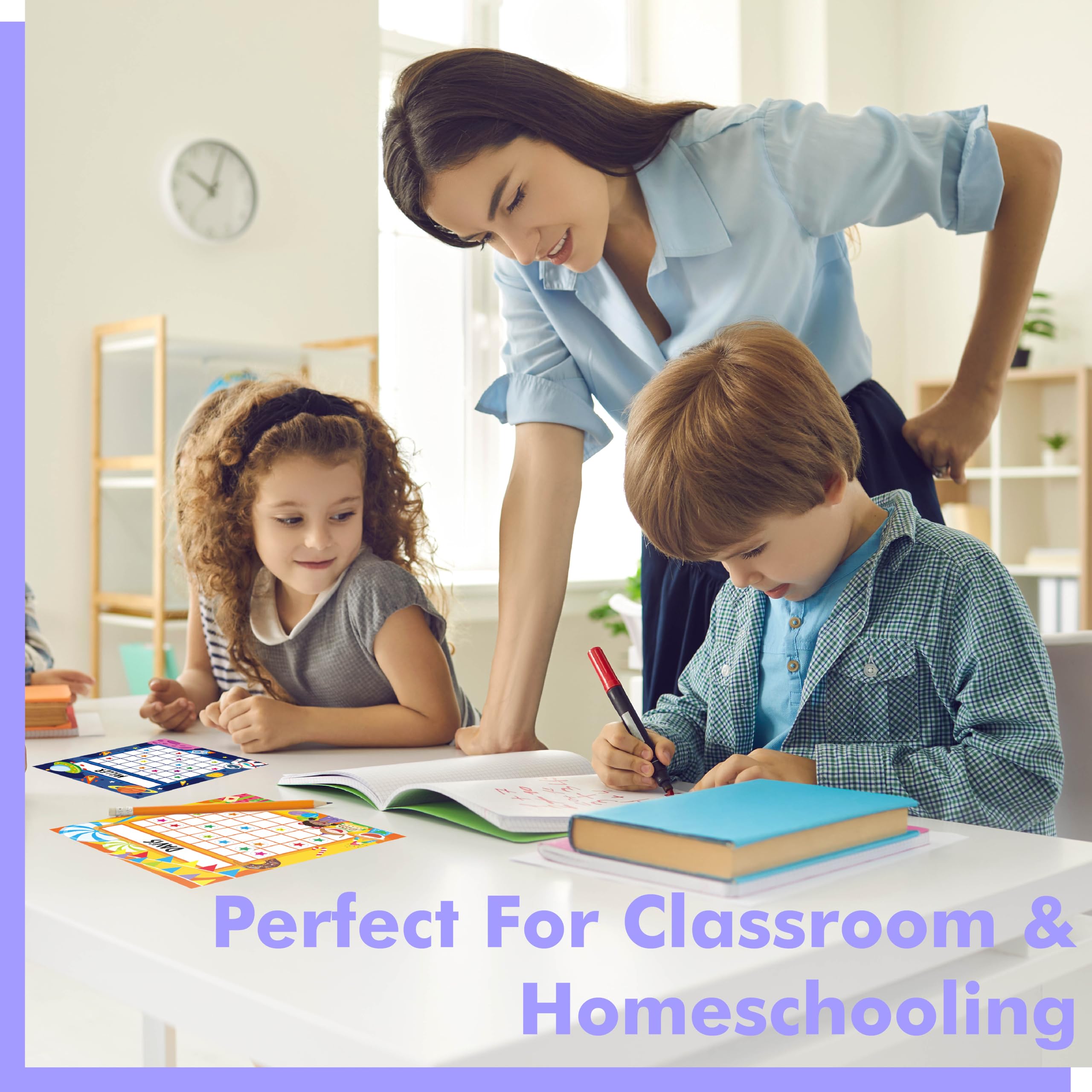 Snapklik.com : 90 Pack Incentive Reward Chart, 2 Designs