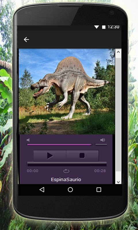 Sounds Of Dinosaurs - App on Amazon Appstore