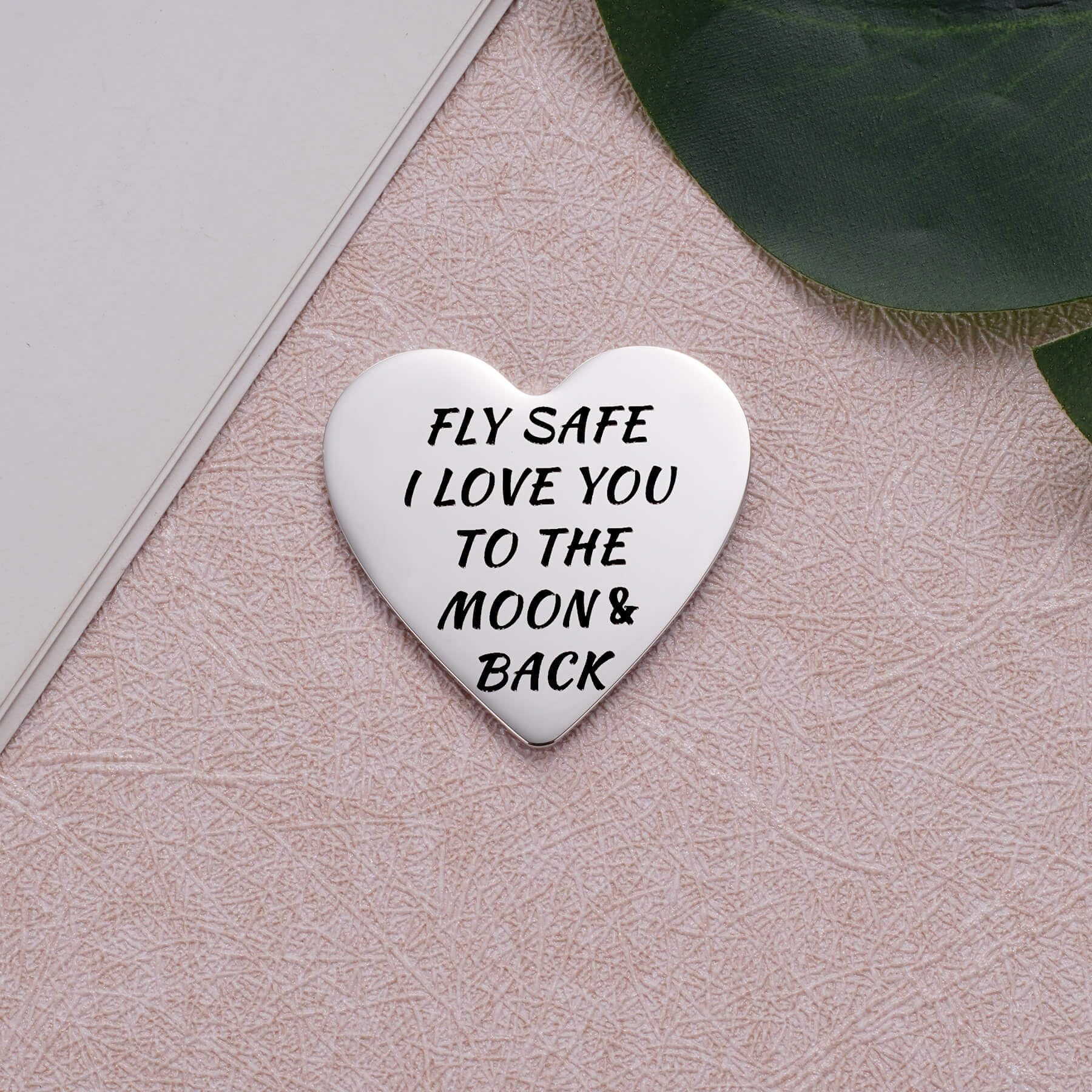 Snapklik.com : Fly Safe I Love You Pocket Token, Pilot Gifts For ...
