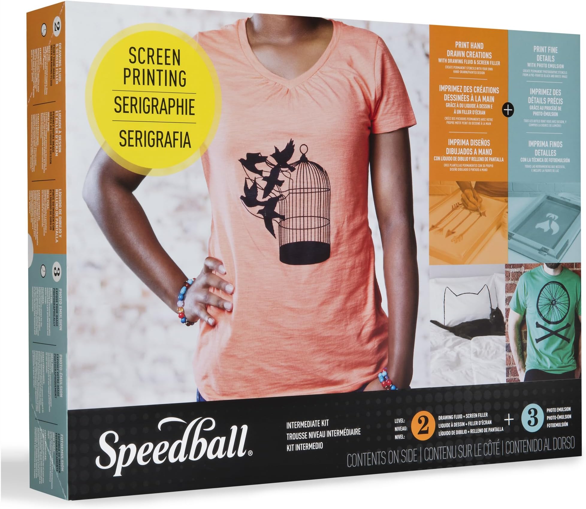 Amazon.com: Speedball 110 Monofilament Screen Printing Frame, 12x18 Inch