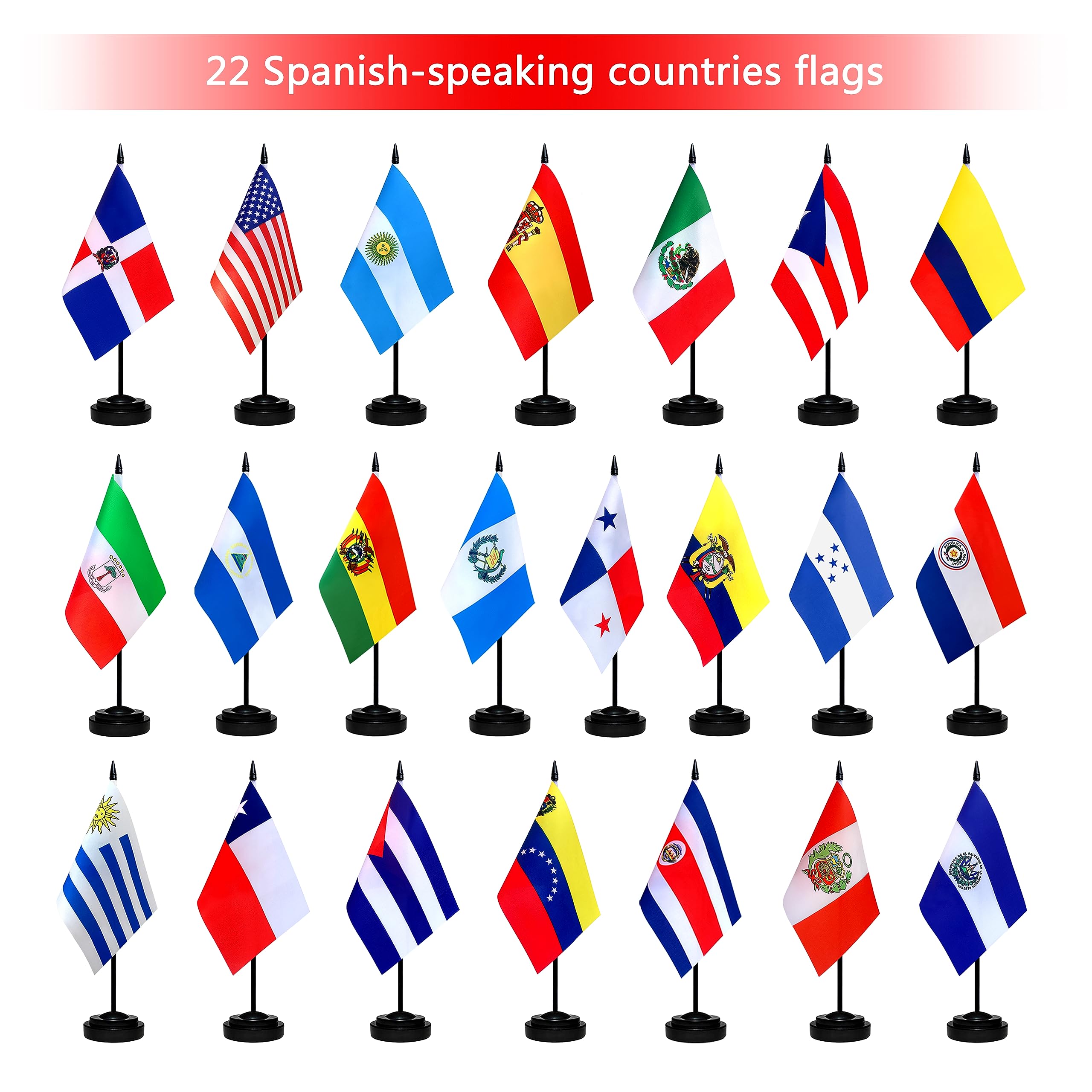 Bandeiras Dos Paises Hispanicos