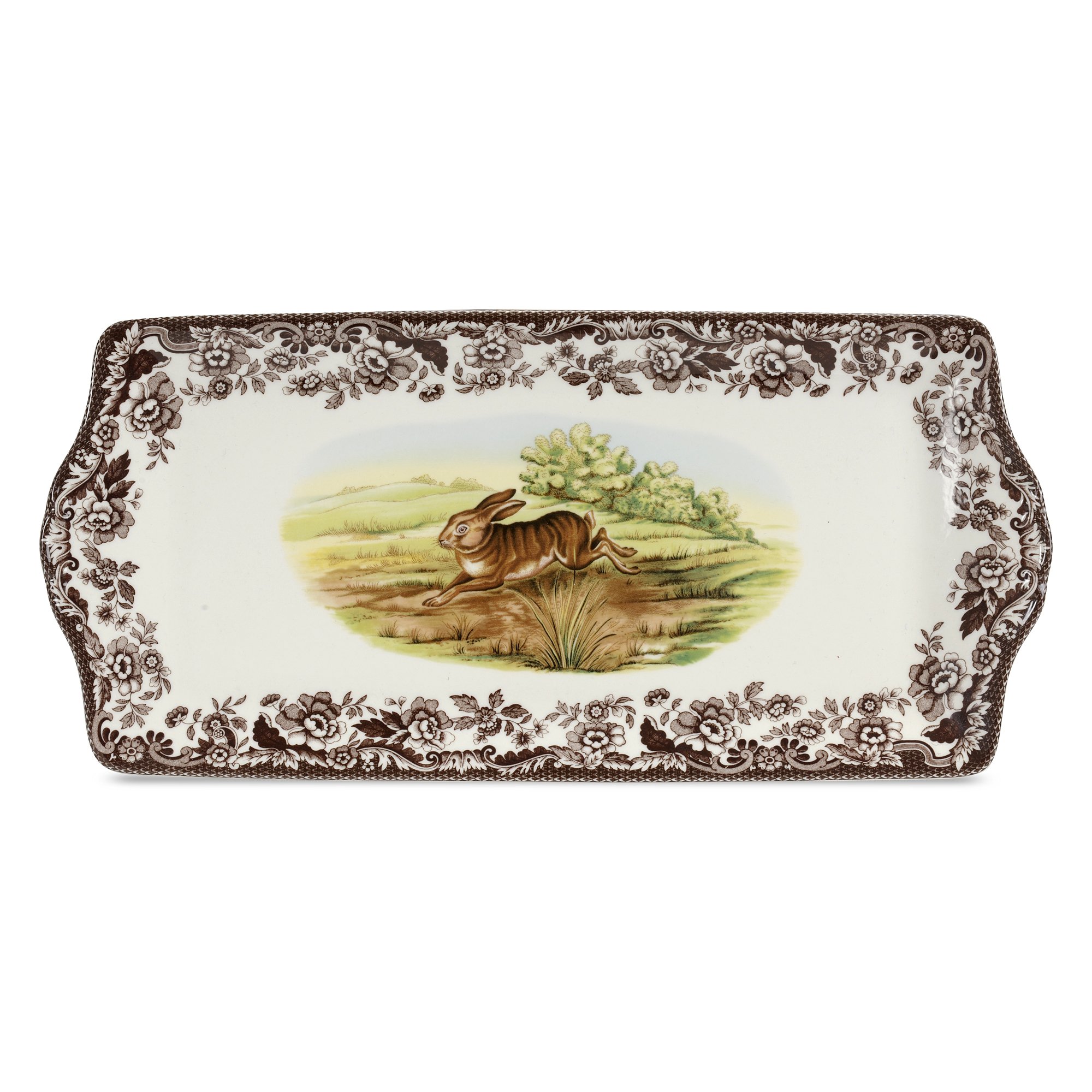 Snapklik.com : Spode Woodland Collection Sandwich Tray 13 Inch Serving ...
