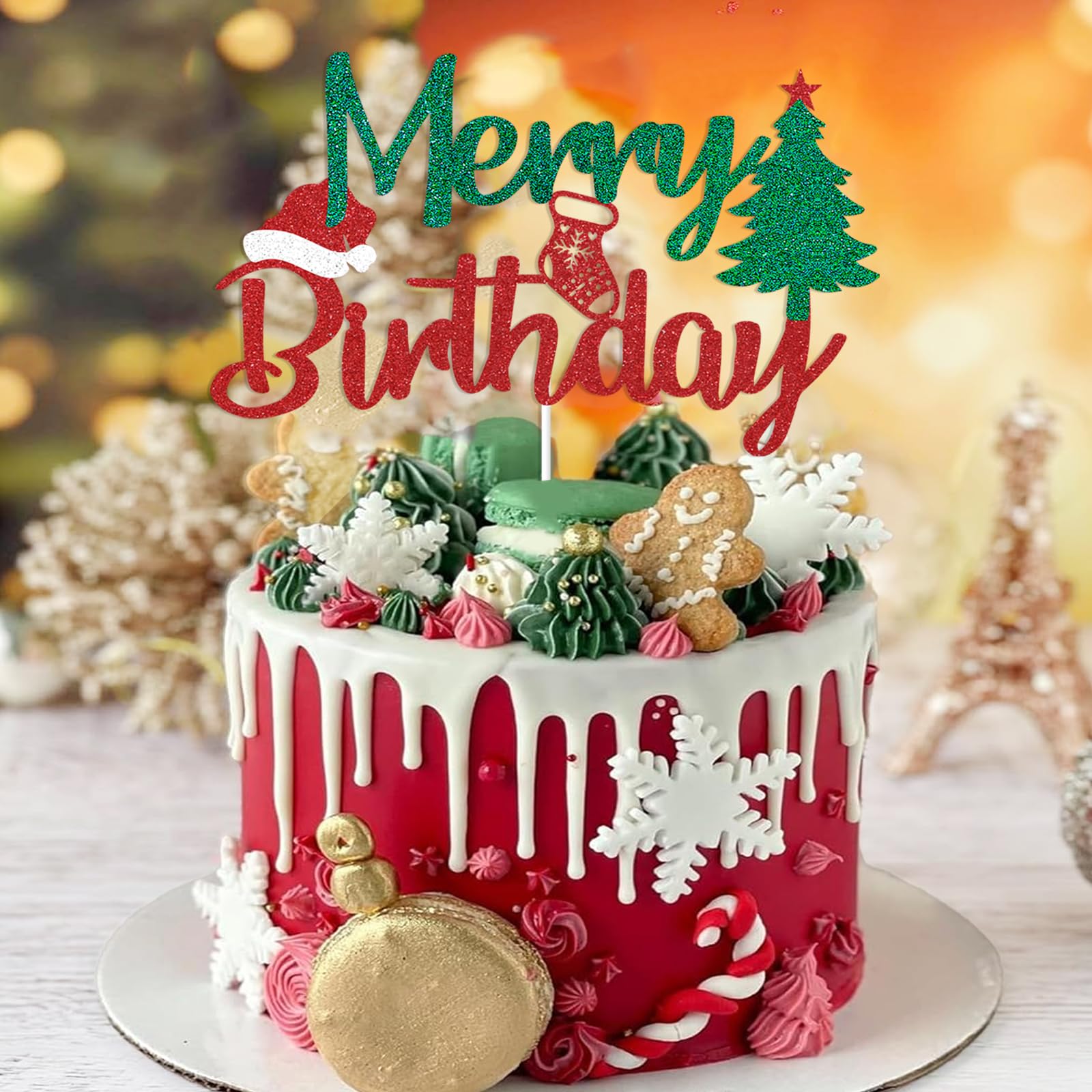 Christmas Birthday Cakes