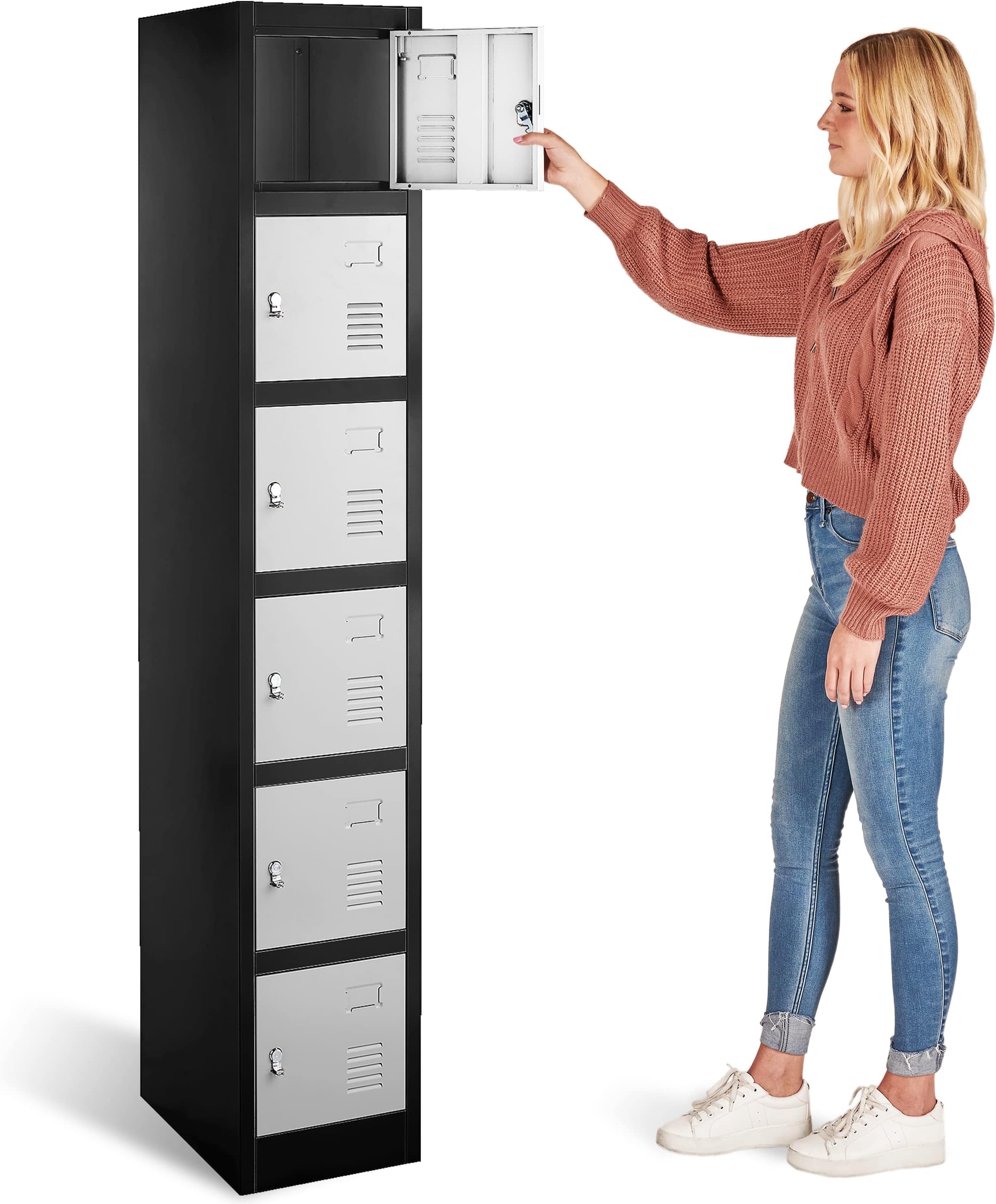 Amazon.com: Threan Cell Phone Locker Box Clear Cell Phone Storage ...