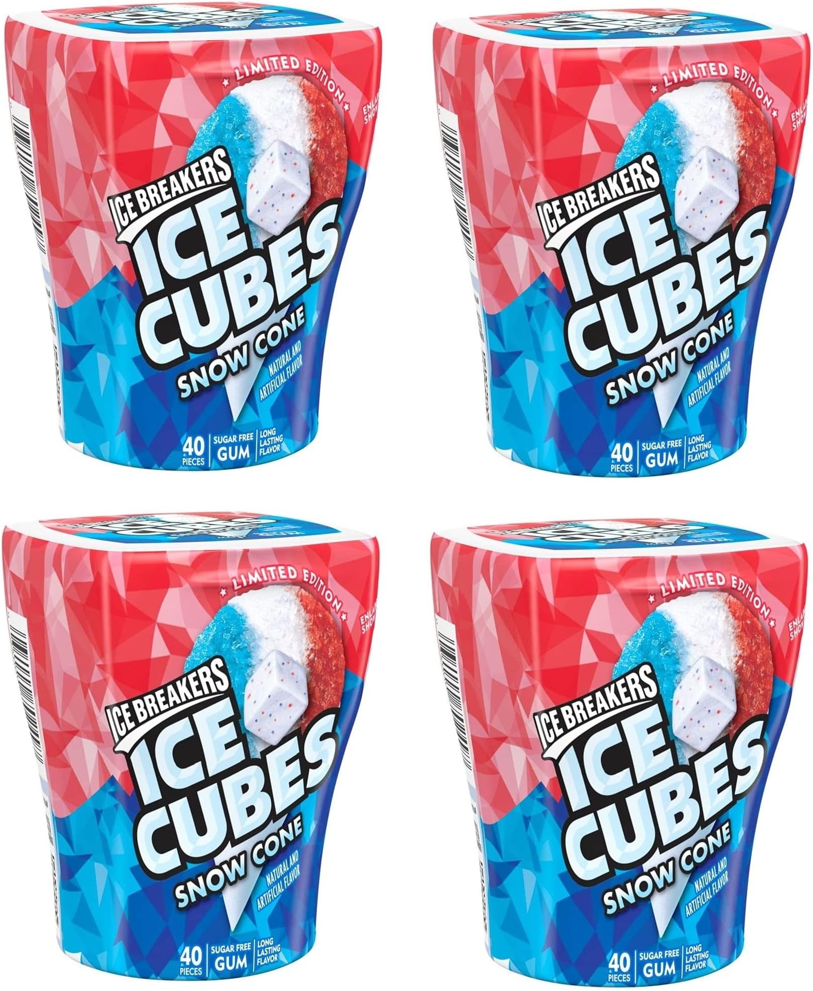 Amazon.com : ICE BREAKERS ICE CUBES Arctic Grape, 1.62 oz Thin Pack (6 ...