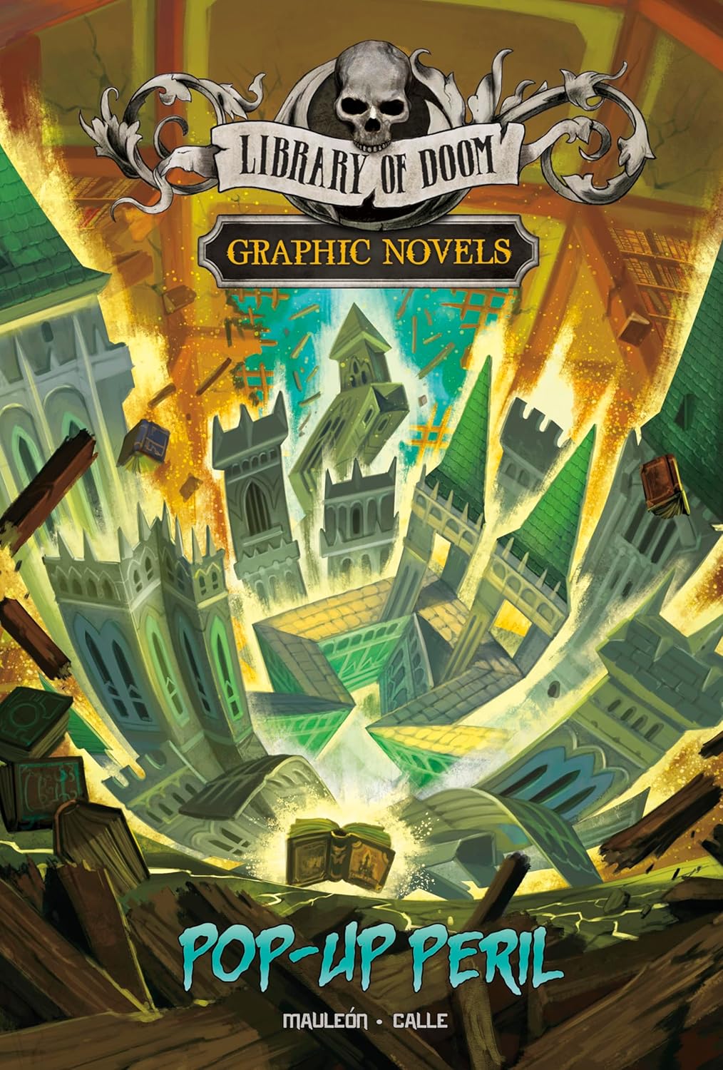 Amazon.com: Pop-Up Peril: A Graphic Novel (Library of Doom Graphic ...