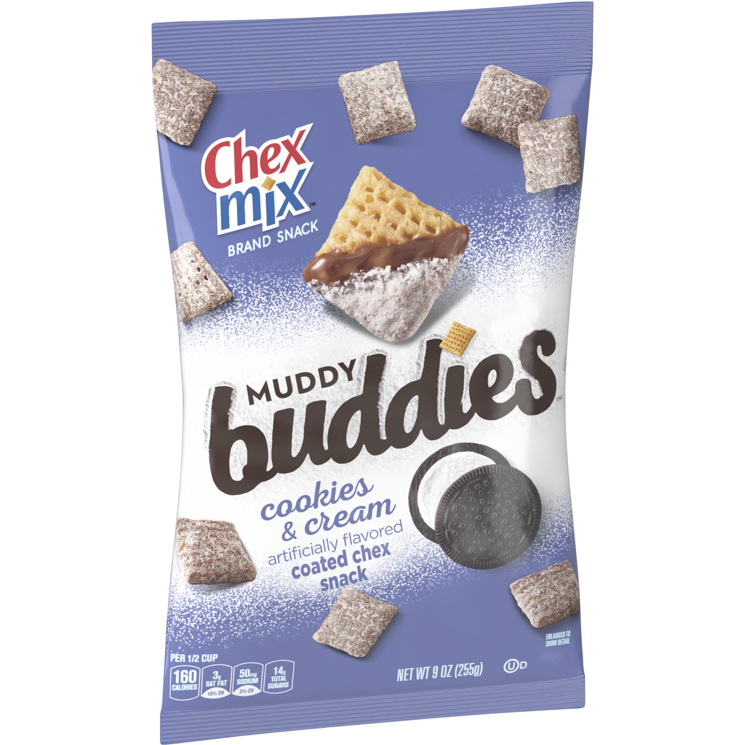 Amazon.com: Chex Mix Muddy Buddies, Cookies and Cream Snack Mix, 9 oz