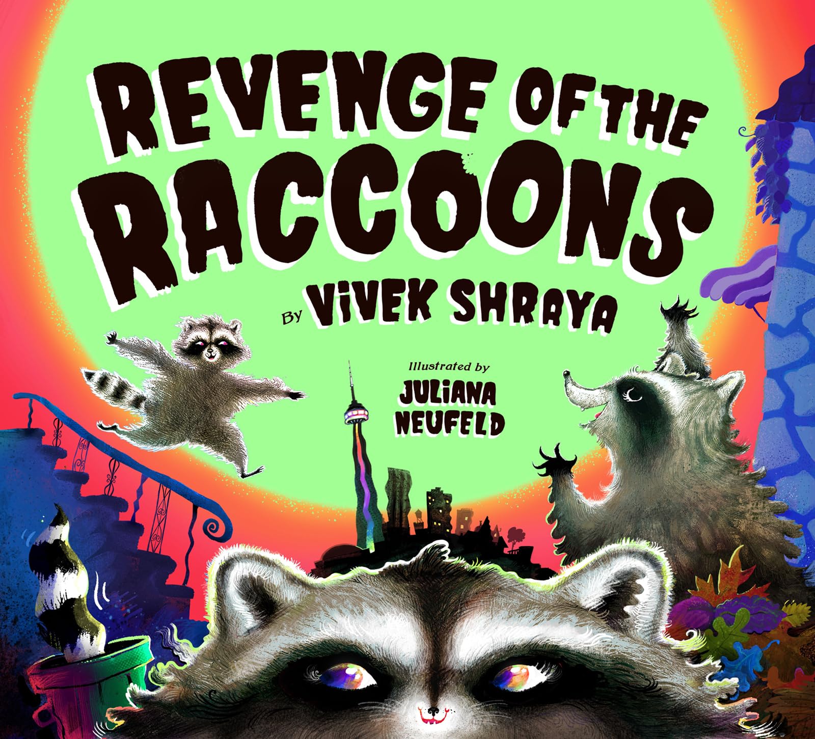 Revenge of the Raccoons: Shraya, Vivek, Neufeld, Juliana: 9781771474382 ...