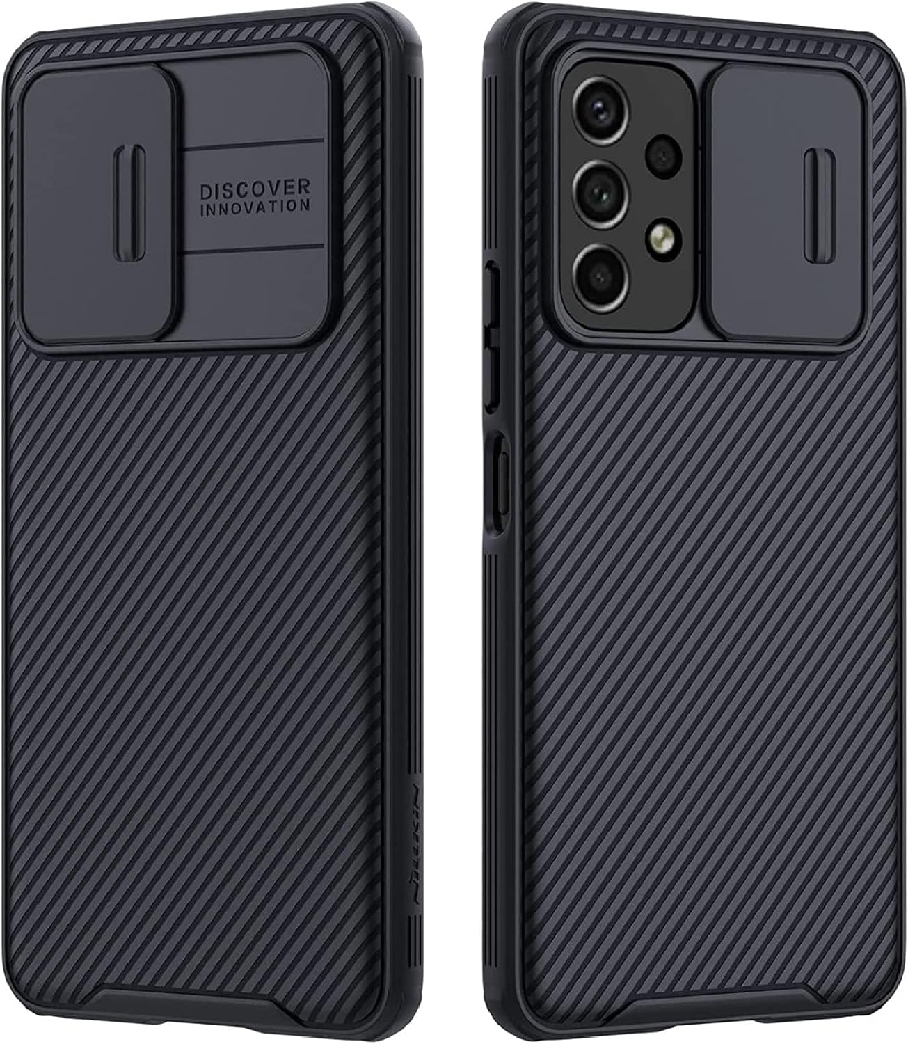 WEFOR Funda para Galaxy A55 con Cubierta para cámara, A55 5G, Delgada ...